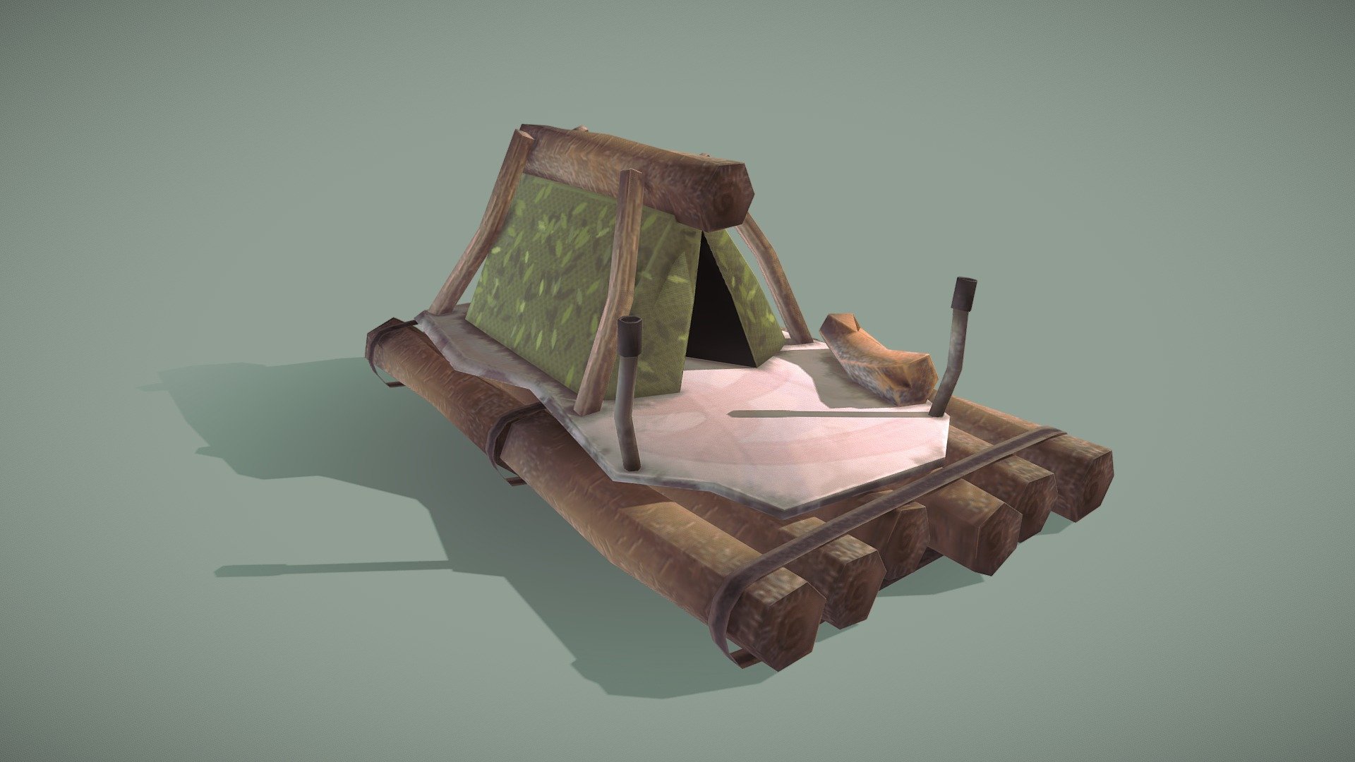 LowPoly Boat - Download Free 3D model by N-Div Normals (@n-div_normals) [a7c415d] - Sketchfab