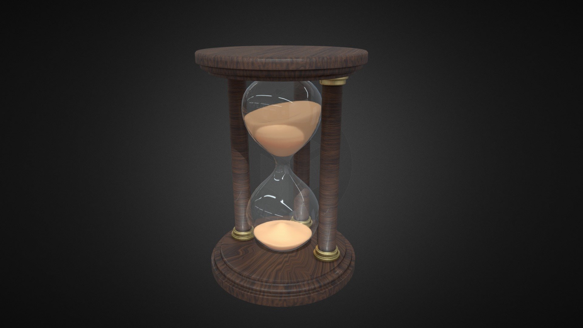 Hourglass - 3D model by Rebobinar (@reweiss) [a7c42a9] - Sketchfab
