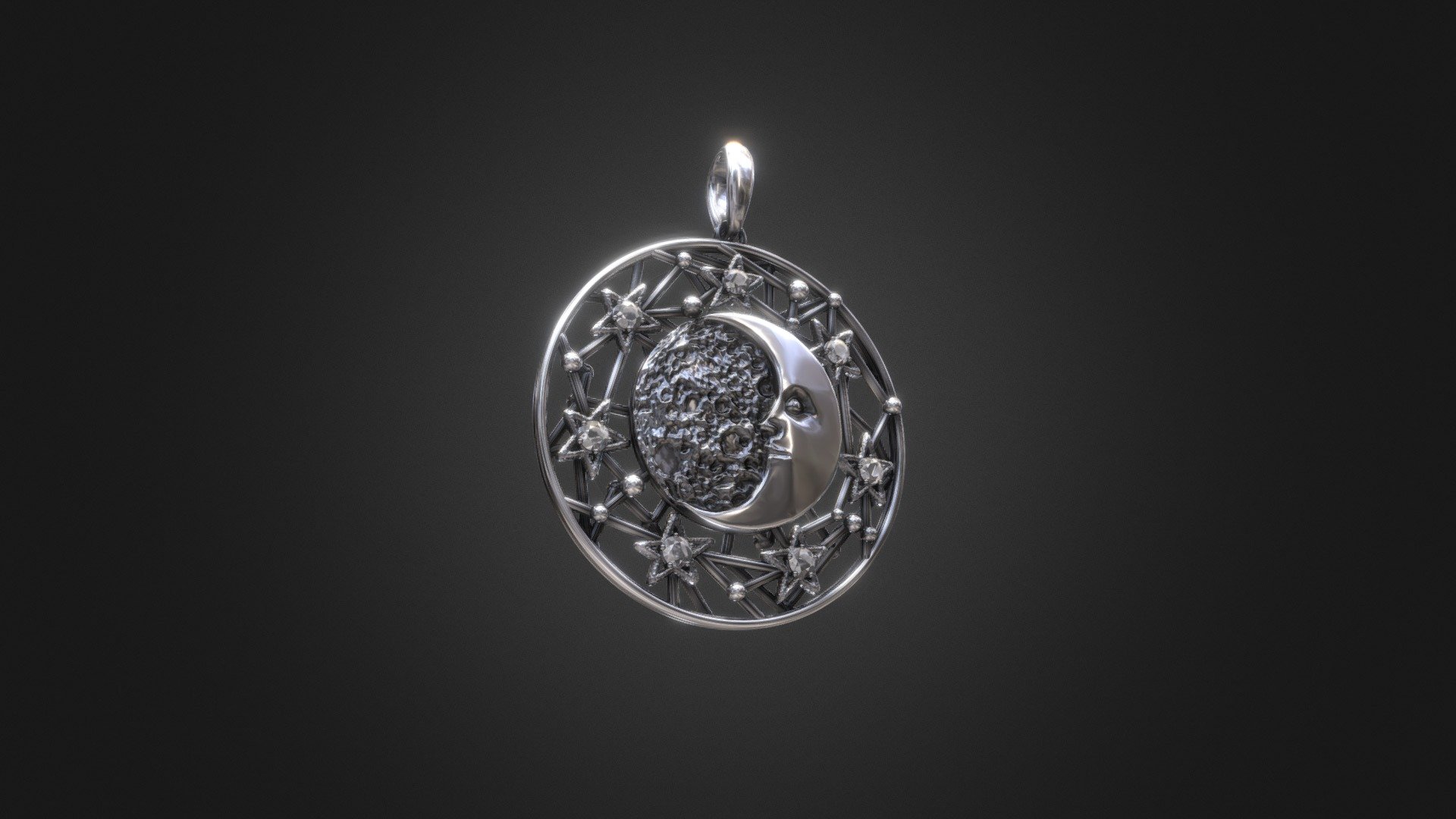 Luna - 3D model by ilyak (@kashin3d) [a7c584f] - Sketchfab
