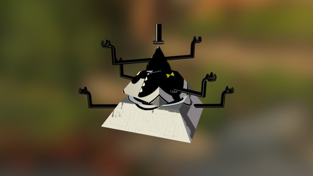 Bill-cipher-gravity-falls-weirdmageddon (1) - Download Free 3D model by ...