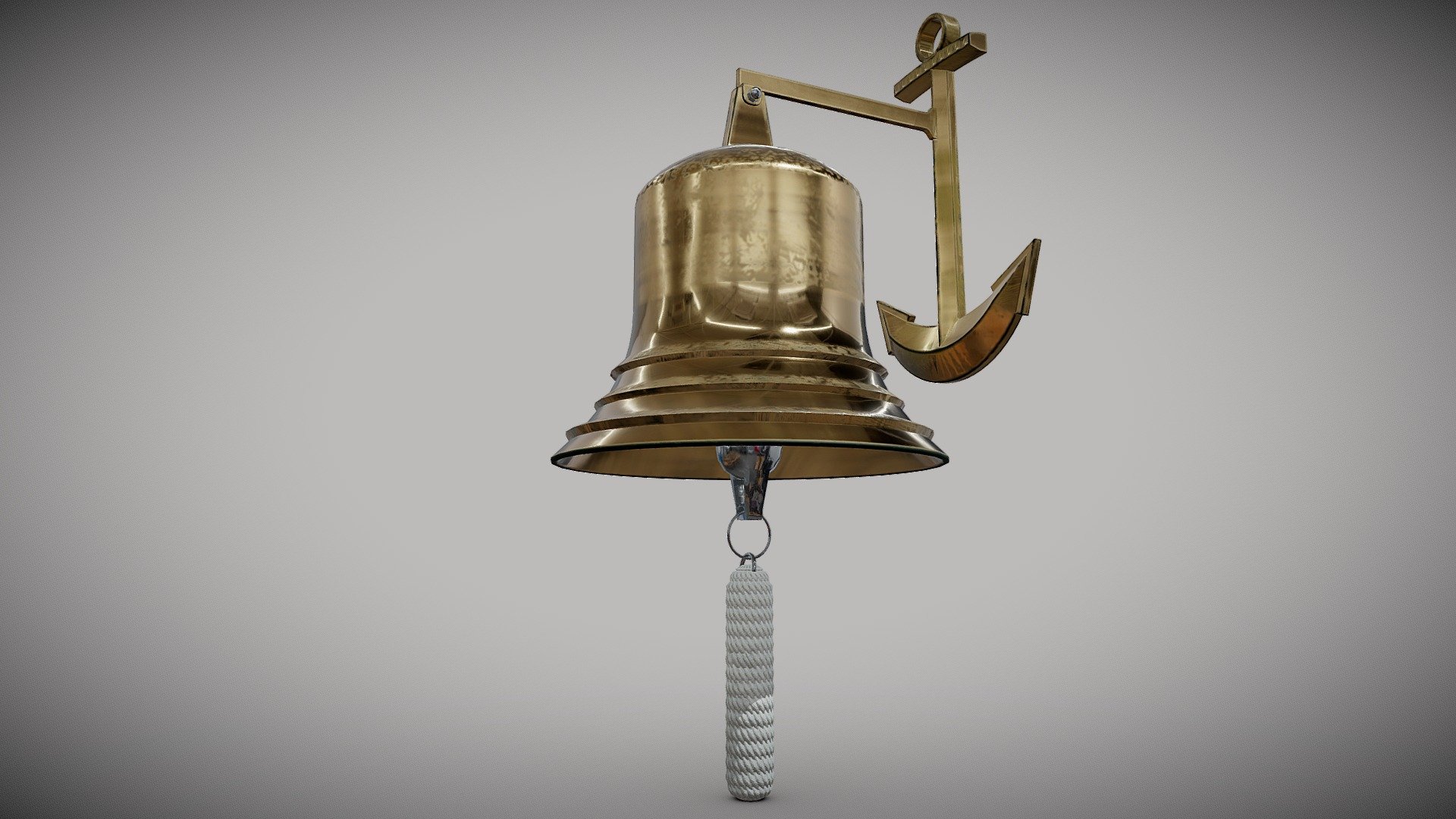 Anchor Ship Bell - Buy Royalty Free 3D model by russ_rp [a7c74c0 ...
