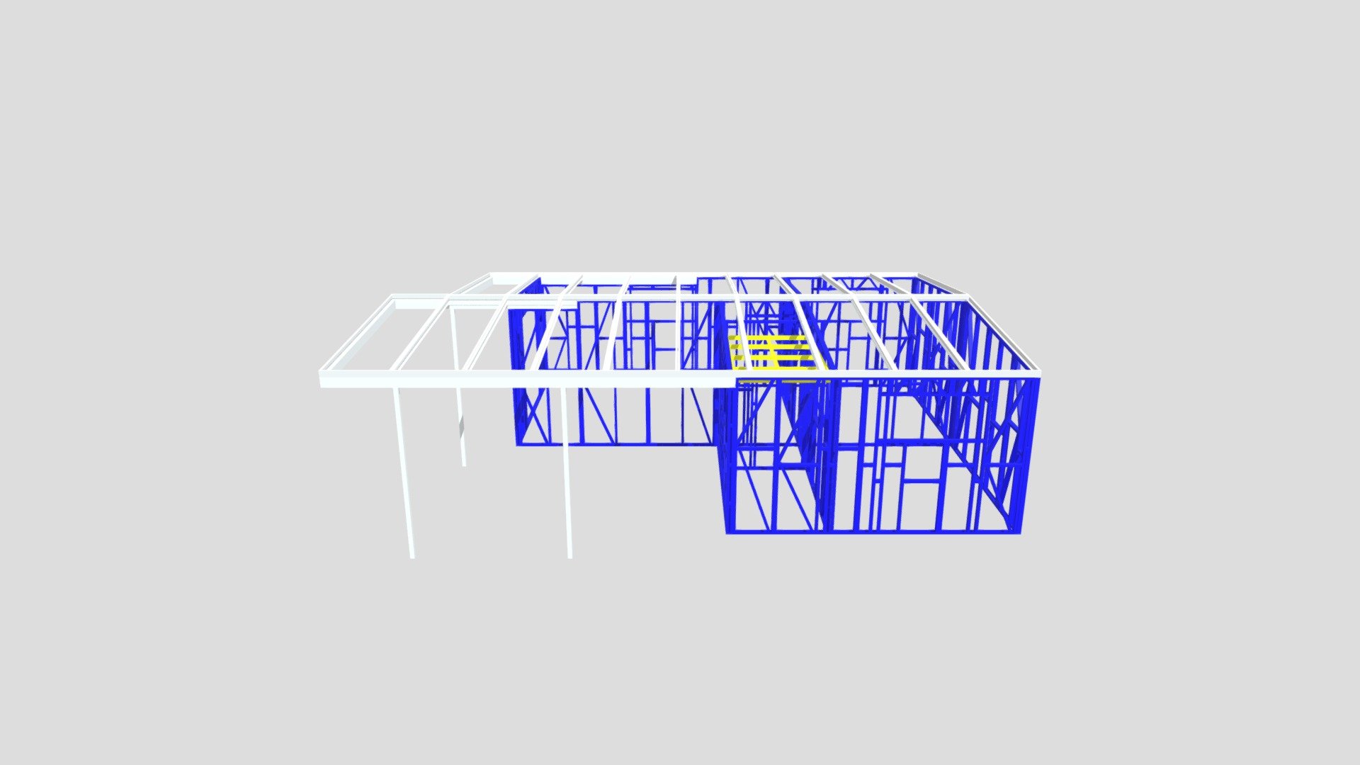 2 Bedroom Cabin Org V01 DXF - 3D model by Tekframe [a7c7ca8] - Sketchfab