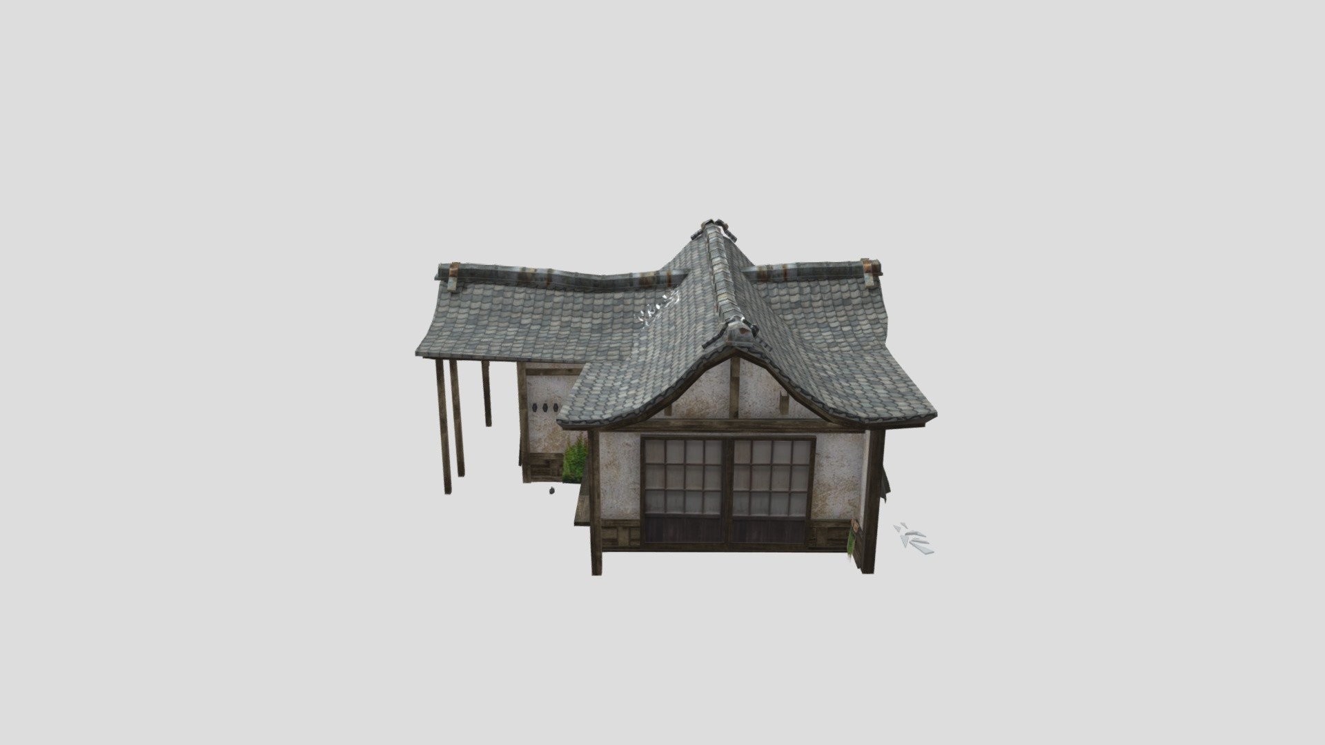 Japanese House Model - Download Free 3D model by Kaja Rossler ...