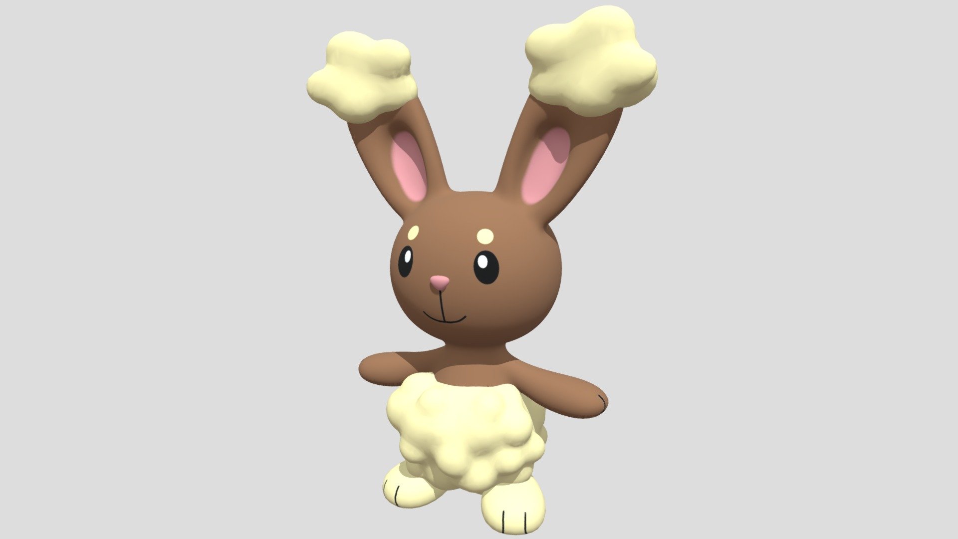 Pokemon Buneary - Buy Royalty Free 3D model by jgispertcajidos [a7c85ef ...