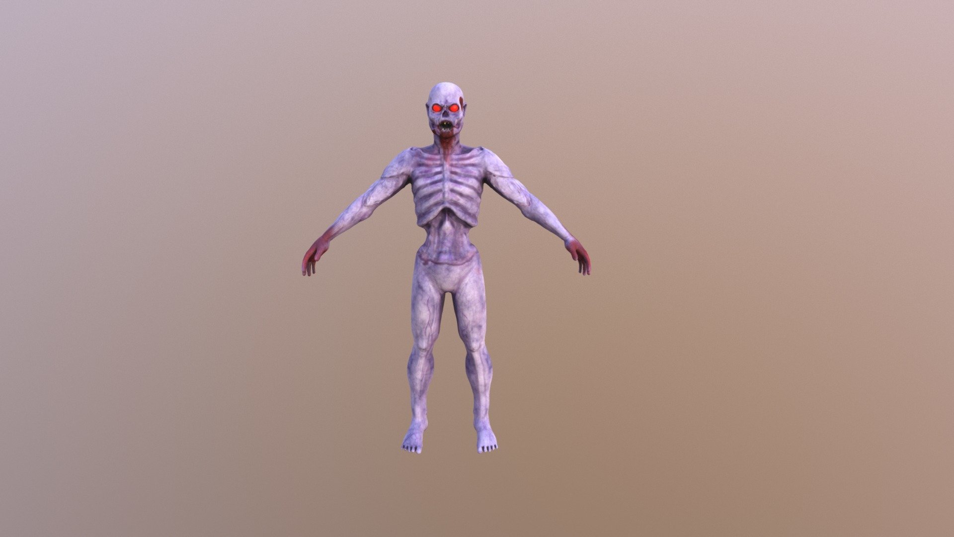 Zombie Purple - 3D model by shane.cosgrave [a7c8c8d] - Sketchfab