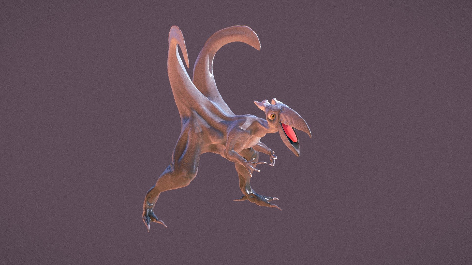 Twin Tailed Hunter Dodo - 3D model by Alperen Ekinci (@SweatyMechanic ...