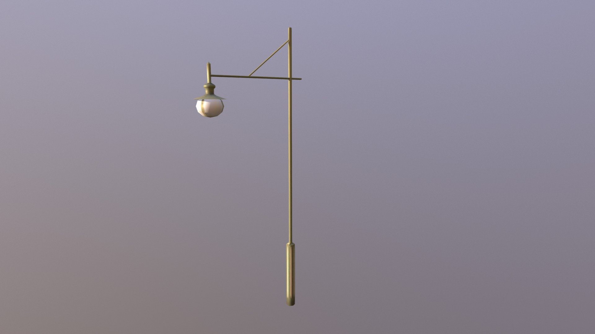 Lampost - 3D model by Isabelle Pattison (@IsabellePattison) [a7cd0b4 ...