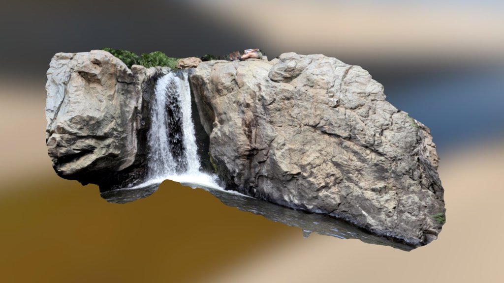 Yosemite Waterfall - Download Free 3D model by jtressle [a7cda52 ...