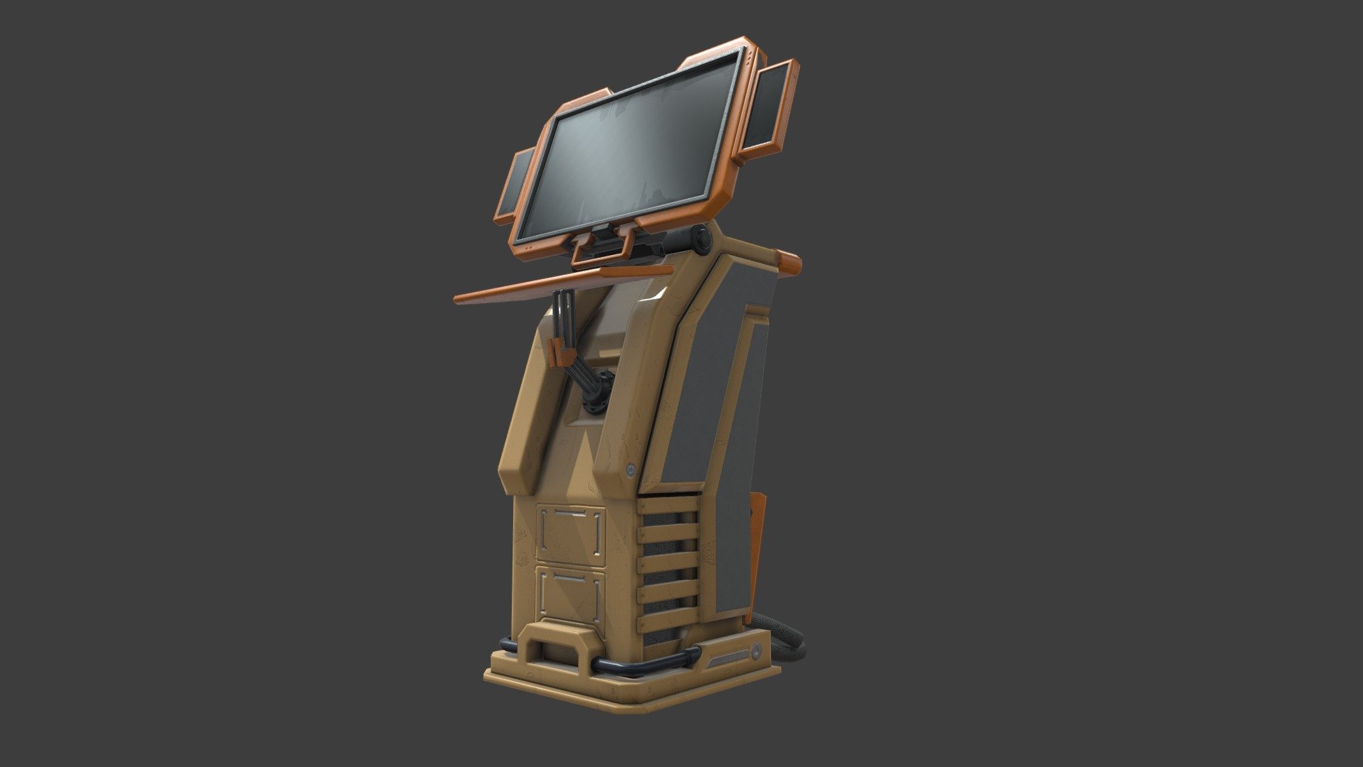 Terminal - Download Free 3D model by efforya [a7cdc99] - Sketchfab