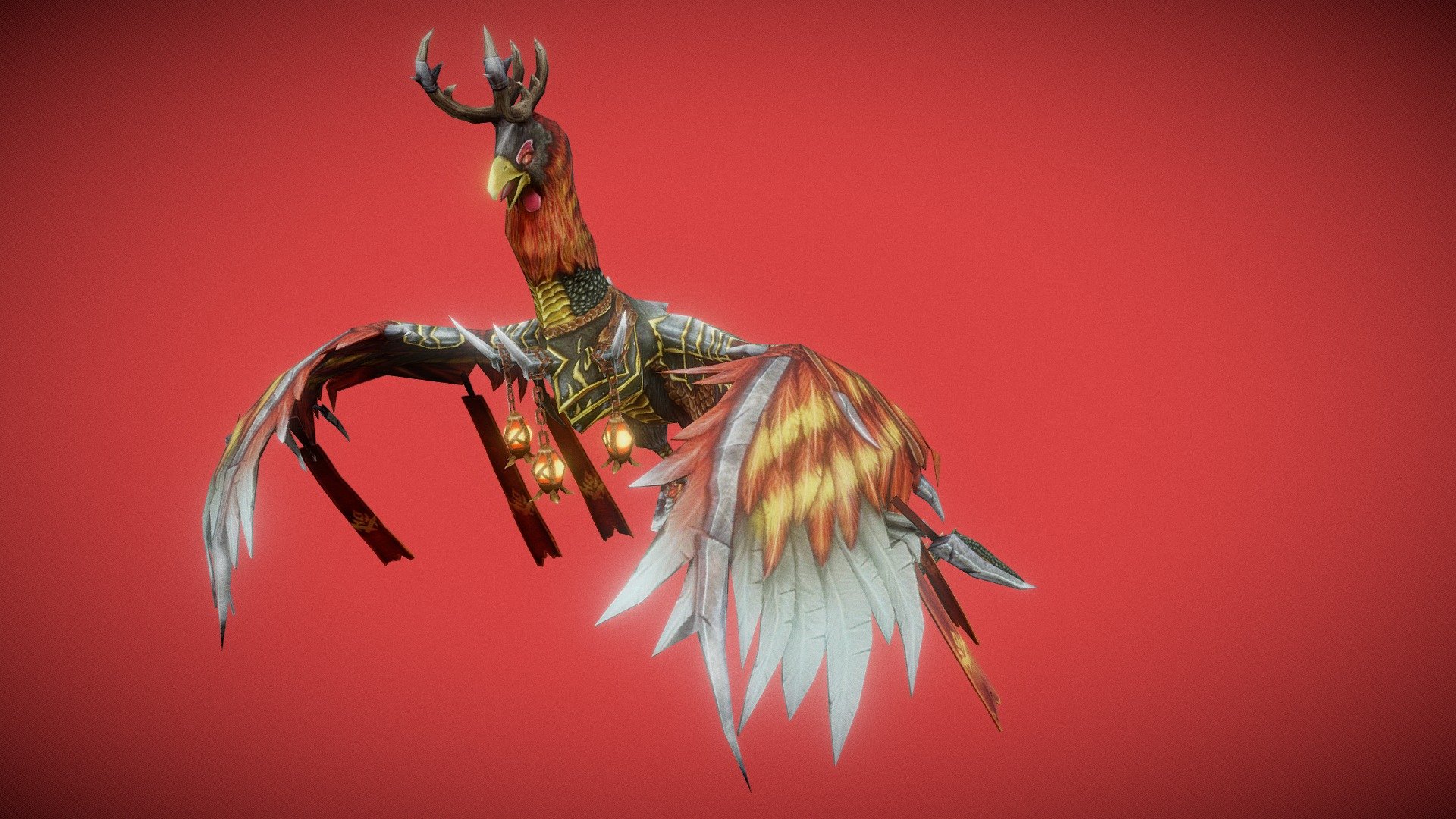 Victory Bird - Buy Royalty Free 3D model by Luna Studio (@StudioLuna ...