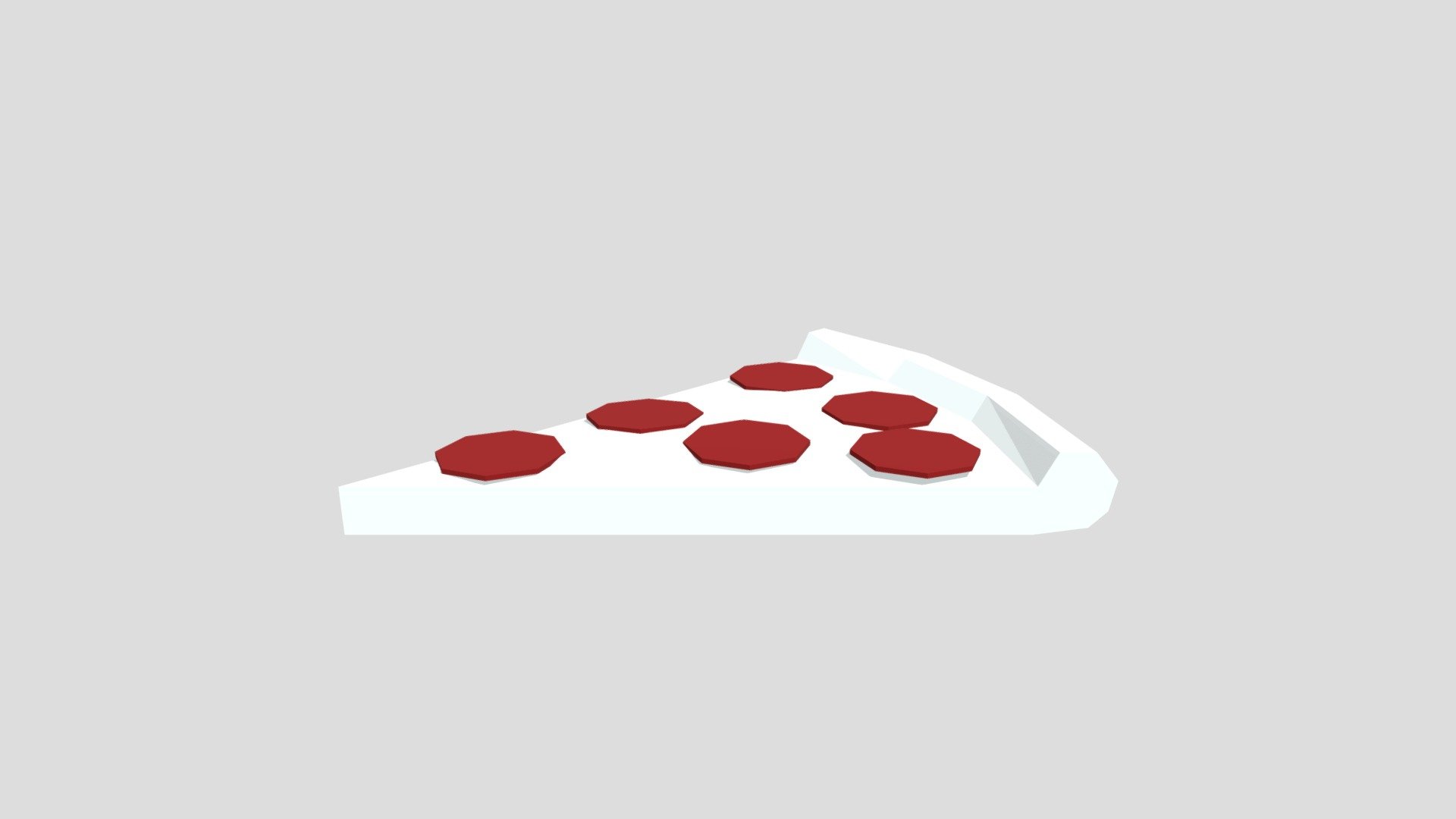 Pepperoni pizza from Poly by Google - Download Free 3D model by ...
