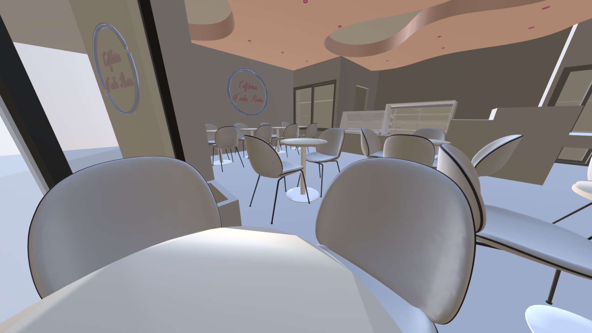 Cafeteria selene - 3D model by arquifacility [a7cfbfd] - Sketchfab