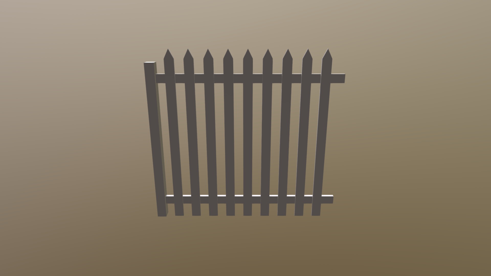 Fence - Download Free 3D model by XMAk1987 [a7d0bf7] - Sketchfab