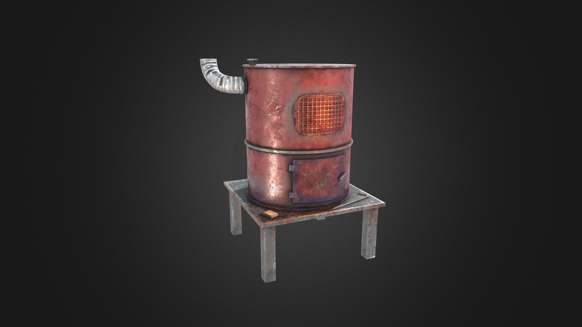 Hand Made Furnace - 3D model by knockcg [a7d2960] - Sketchfab
