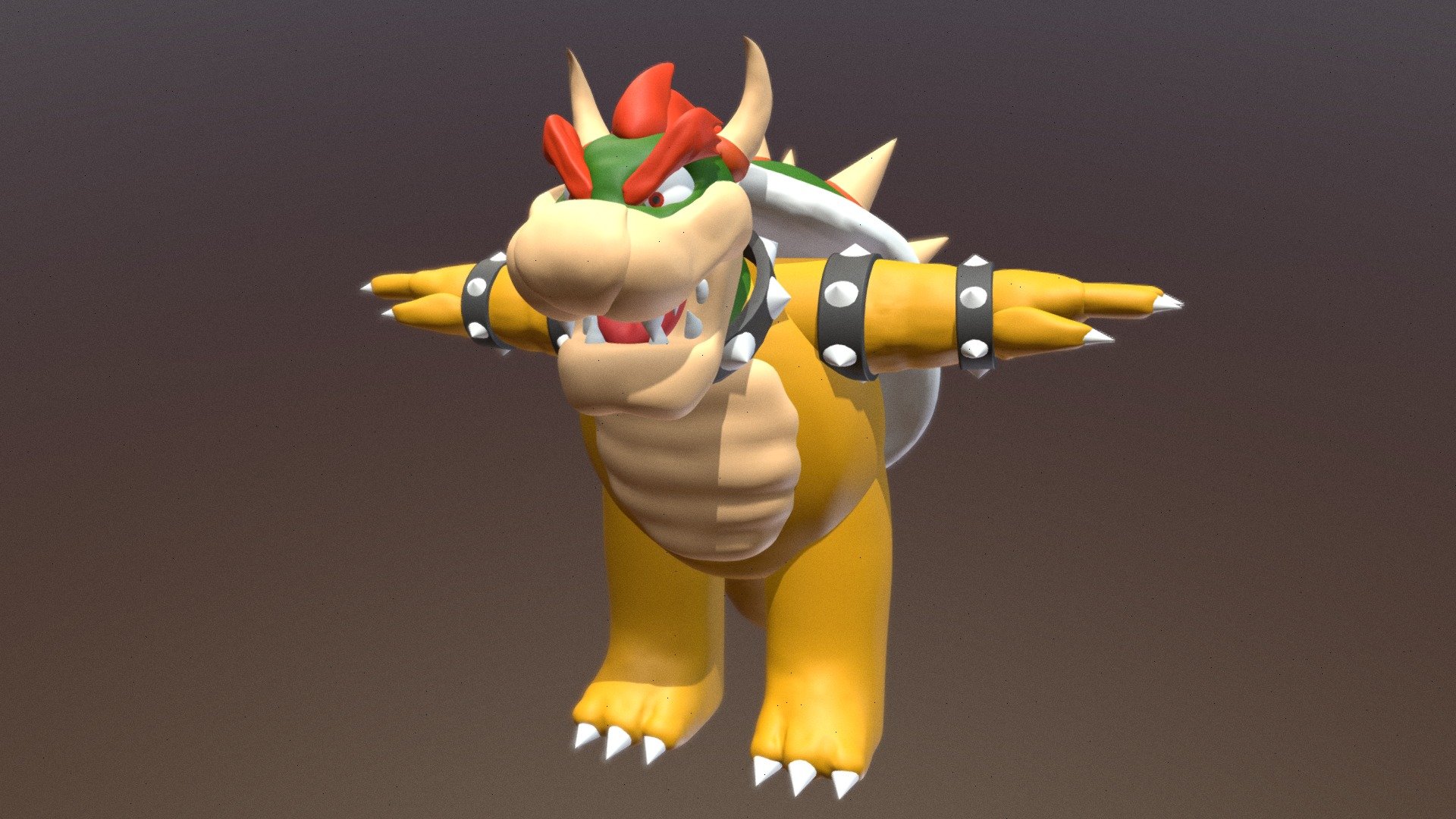 BOWSER - Buy Royalty Free 3D model by Ainaritxu14 [a7d377b] - Sketchfab ...