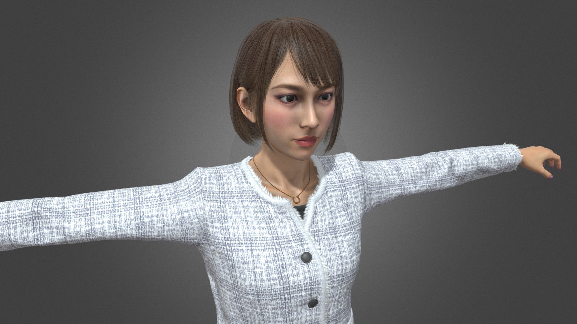 Like A Dragon Infinite Wealth - Saeko - Download Free 3D model by ChaoAniki (@HeroChaoGarden ...