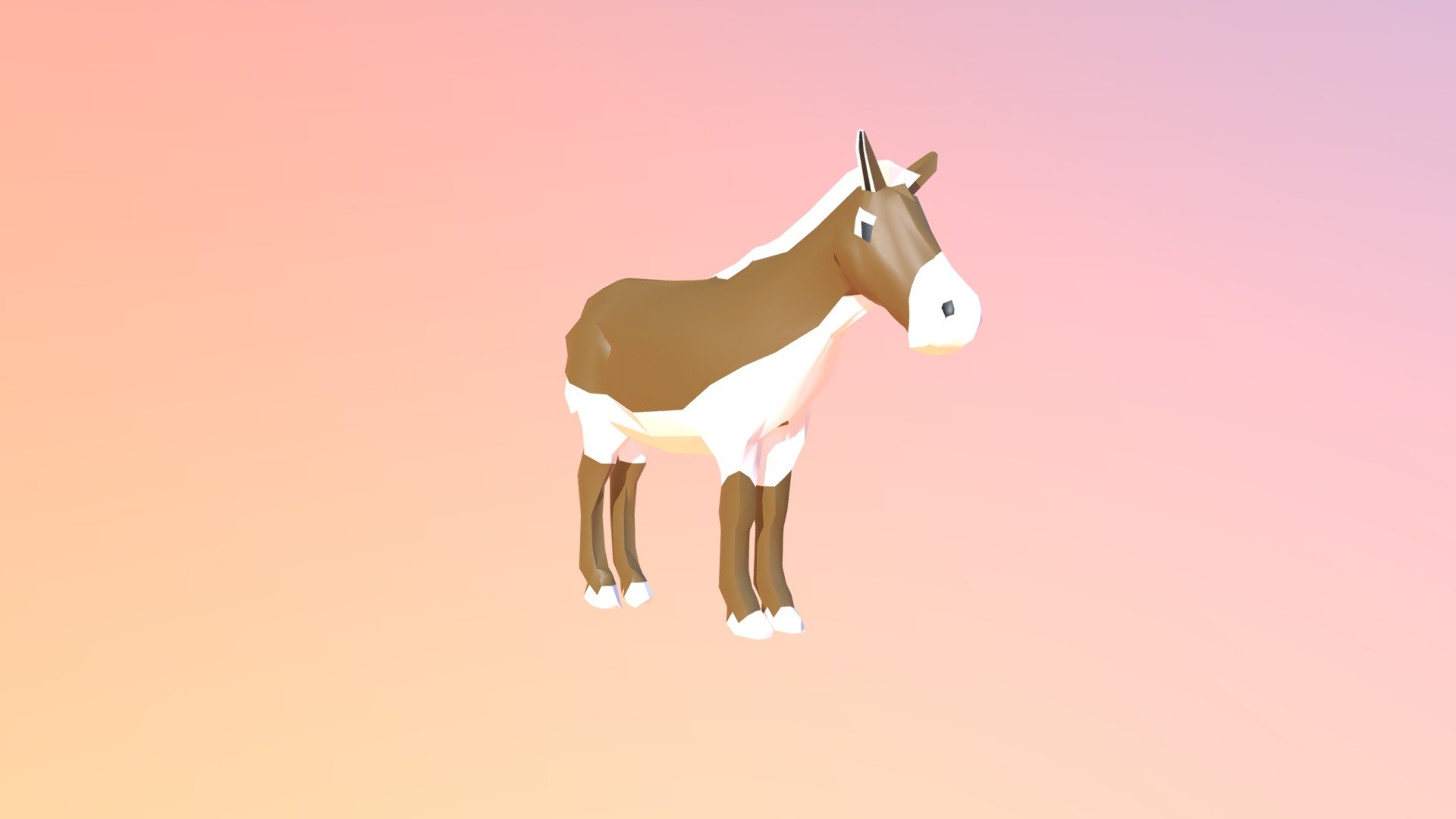 donkey2 - 3D model by David Zhu (@2000zyc) [a7d3c1f] - Sketchfab