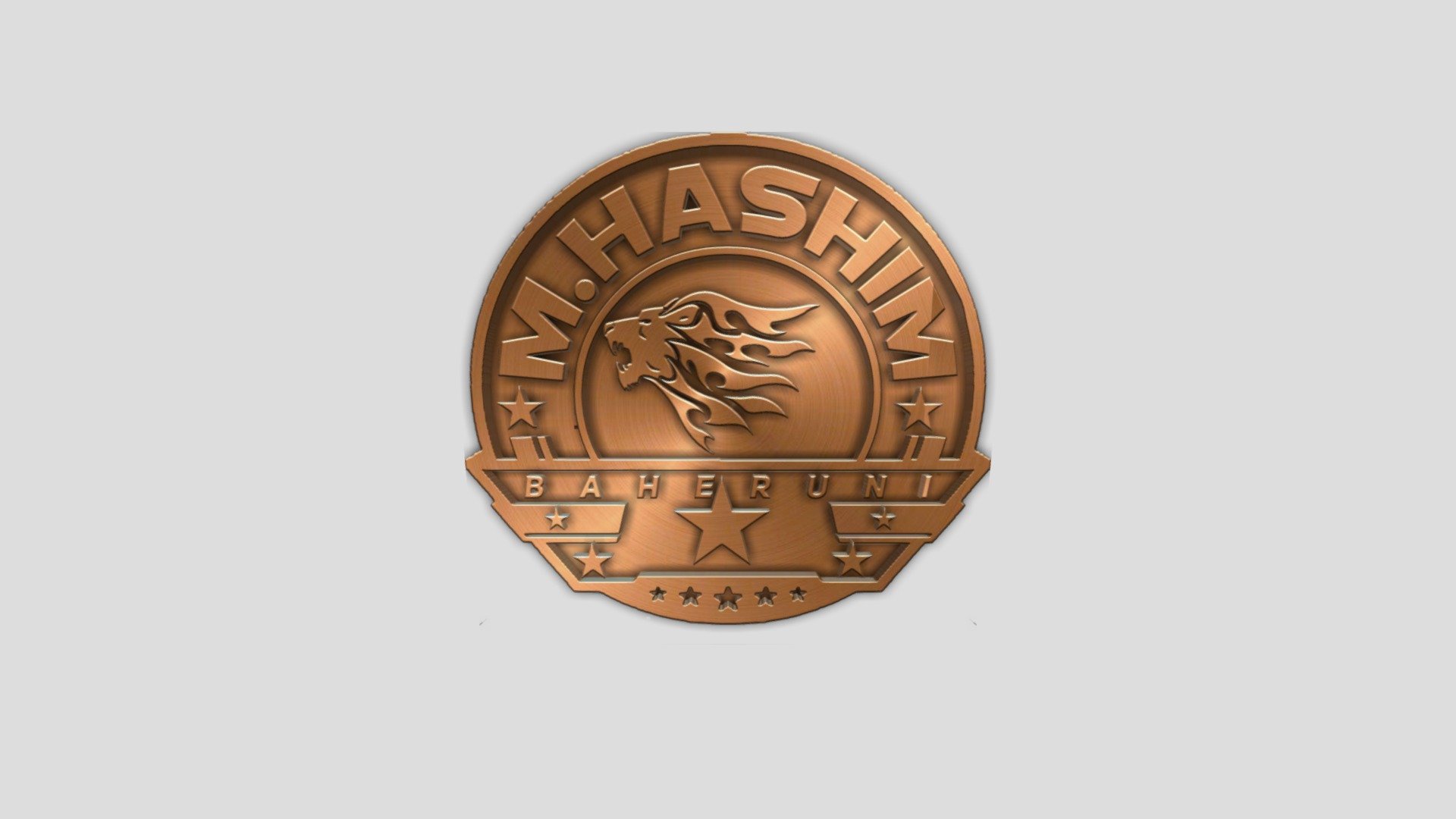 M Hashim 3d Logo - Download Free 3D model by RAUF BAHERUNI ...