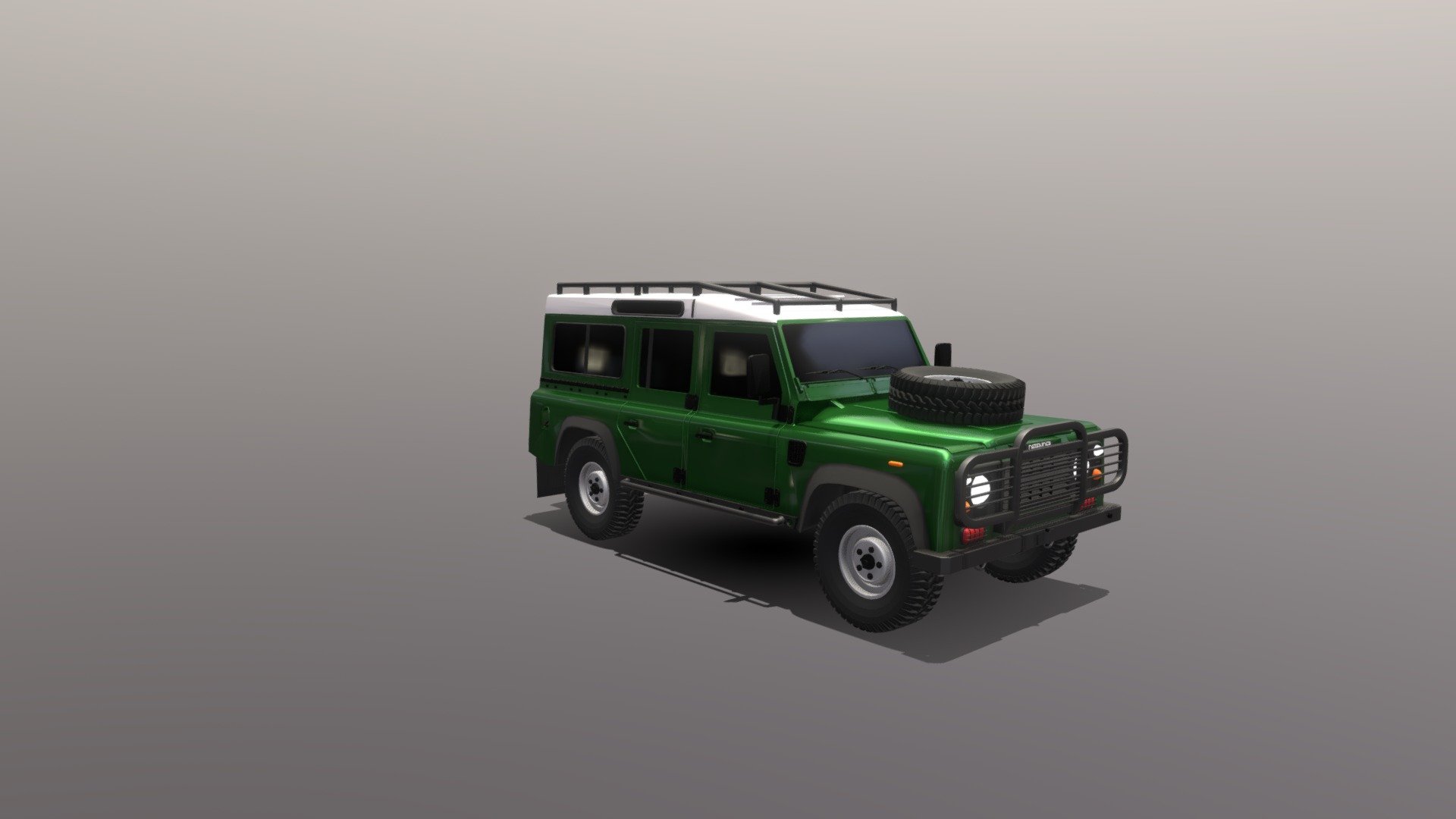 Land Rover Defender - 3D model by dawidsudol [a7d51b9] - Sketchfab