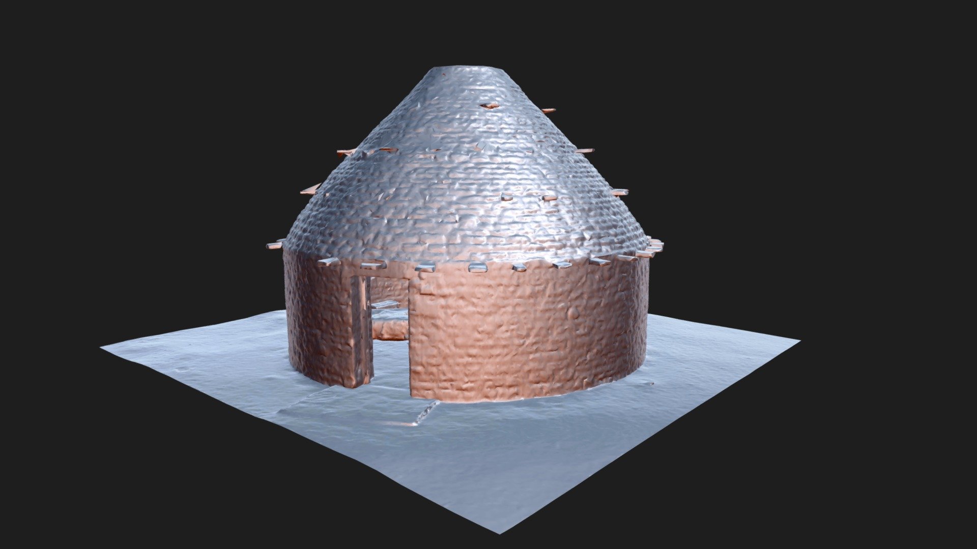 Carnarvon Corbelled House, South Africa - 3D model by African ...