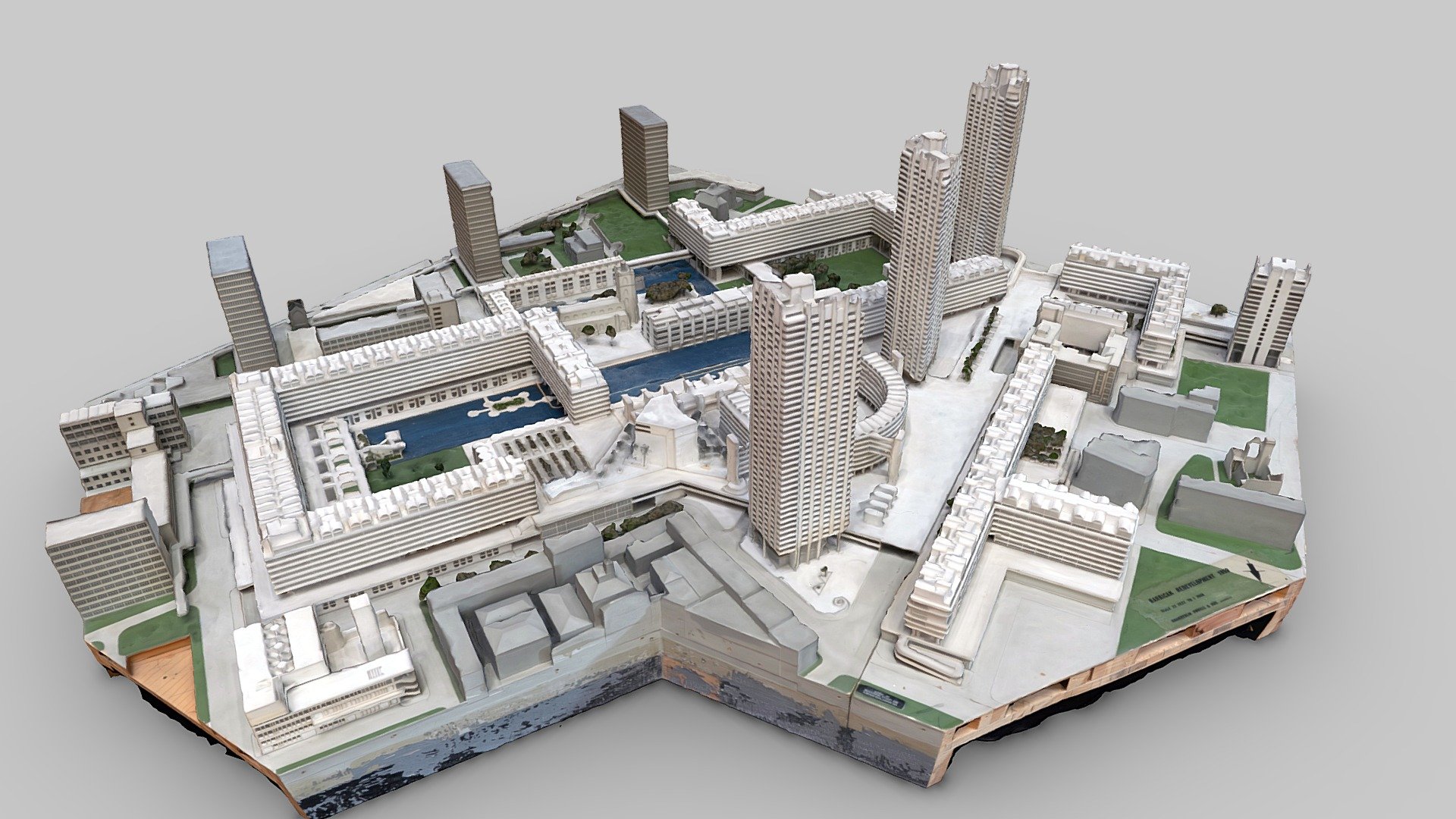 Barbican Estate Model - Download Free 3D model by artfletch [a7d8245 ...