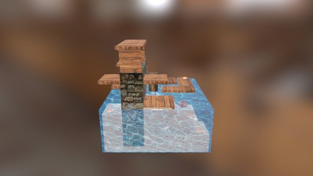 Videogame Level - 3D model by ACSalazar [a7d8c60] - Sketchfab