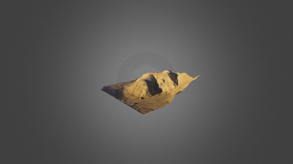 Badlands - 3D model by kf7elu [a7d95c6] - Sketchfab