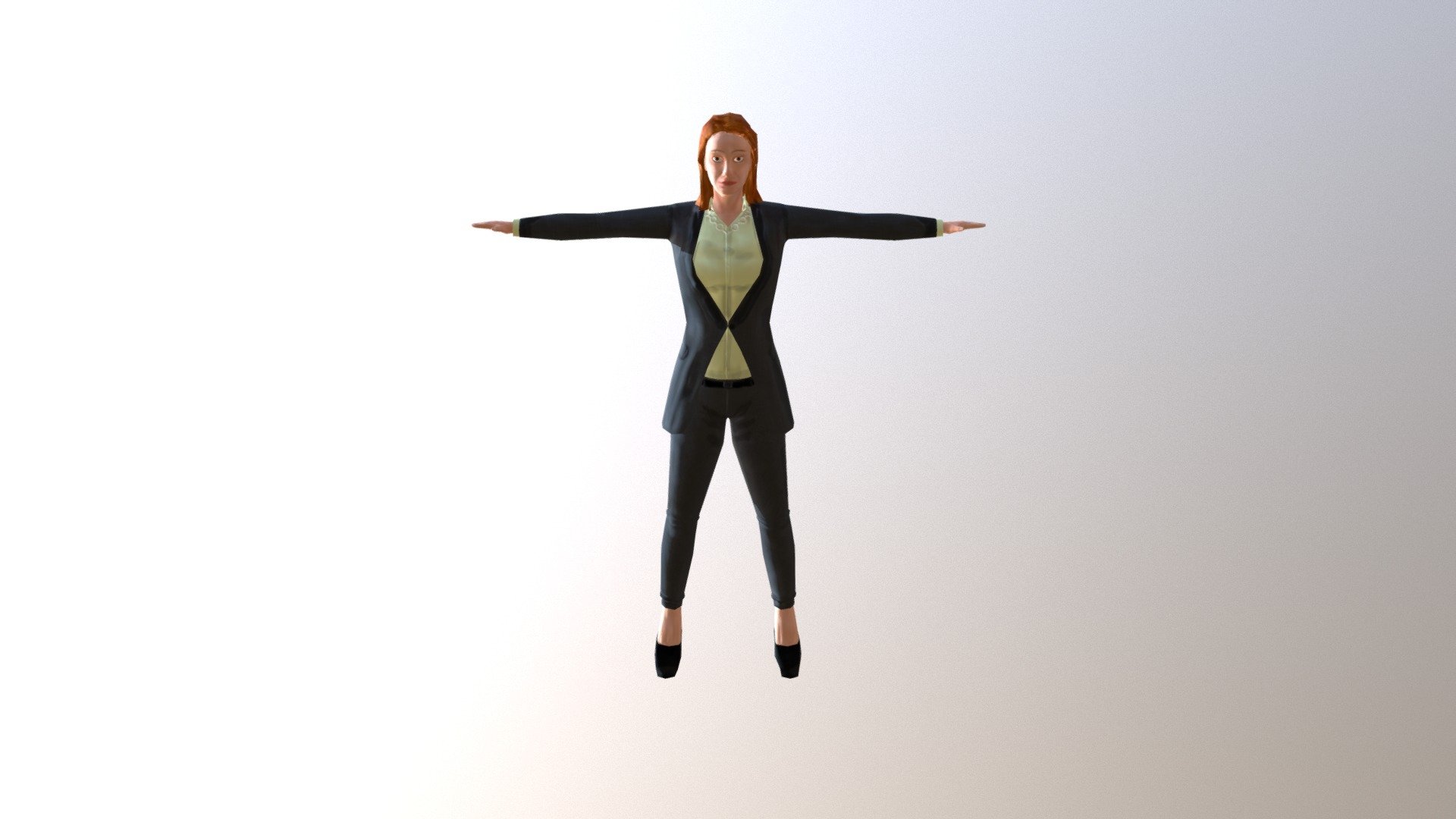 Modern Slim Female - 3D model by Arthur Shapiro (@forgit) [a7d9730 ...