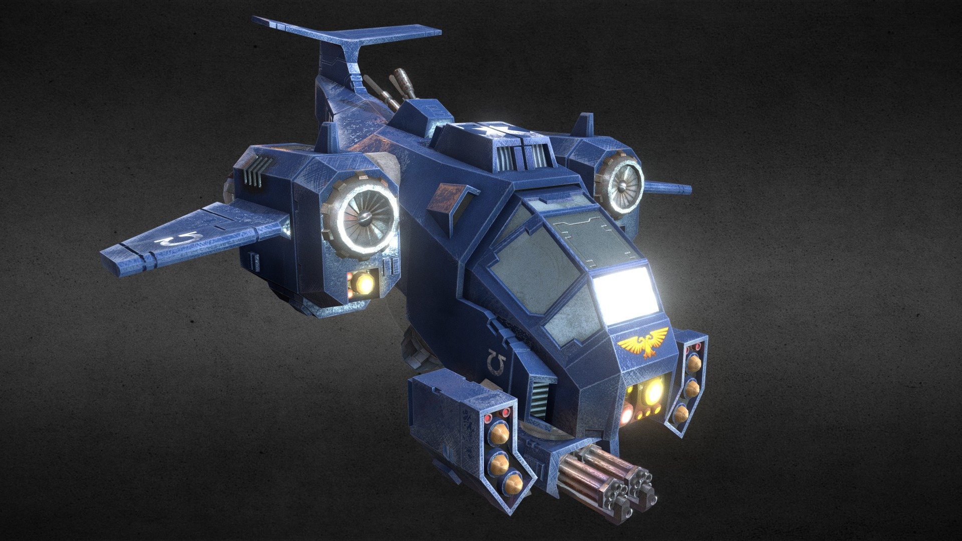 Stormtalon - Ultramarines - 3D model by tiansee91 [a7da3bd] - Sketchfab
