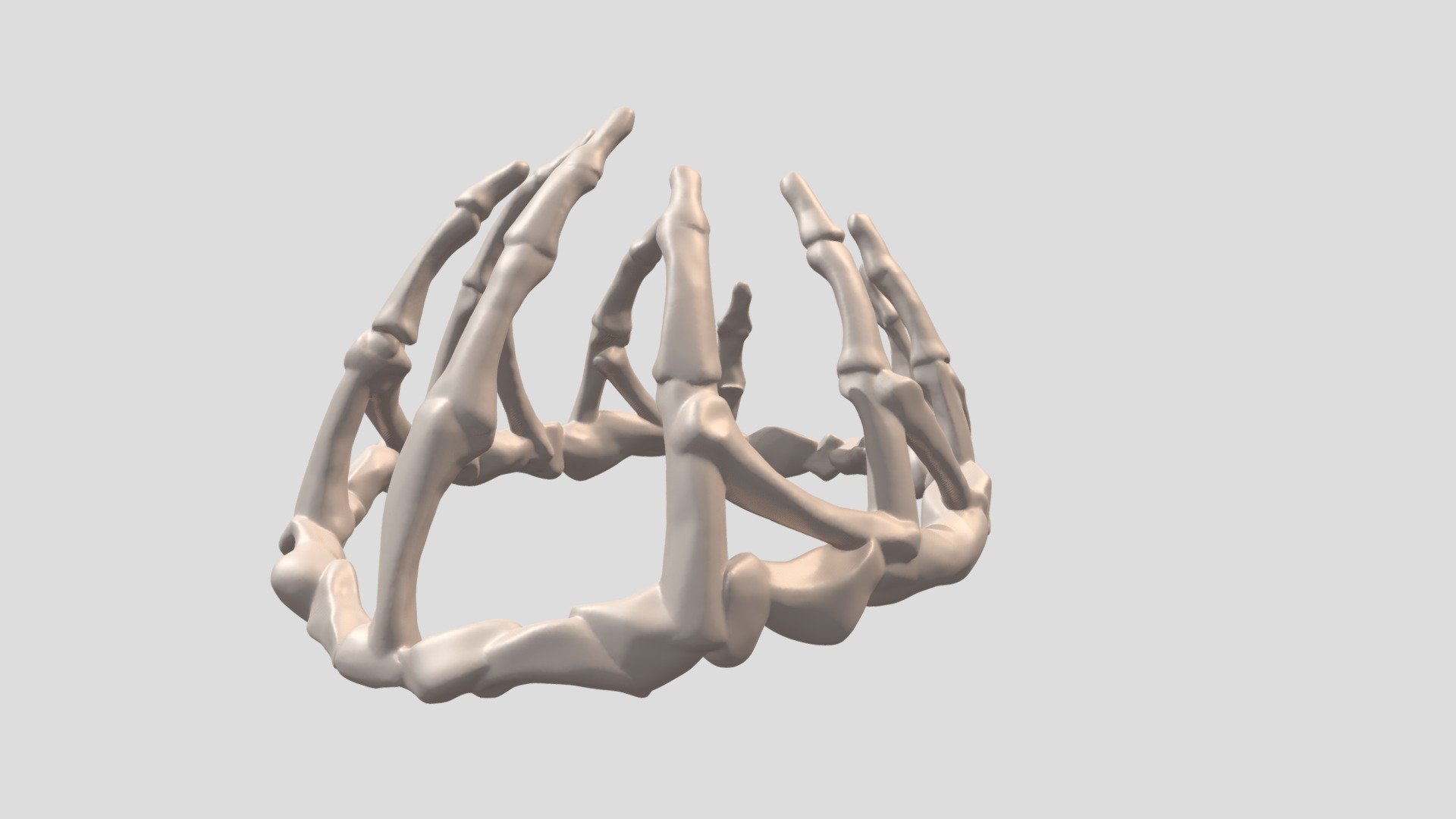 Bone Crown - 3D model by propsmaker [a7dae11] - Sketchfab