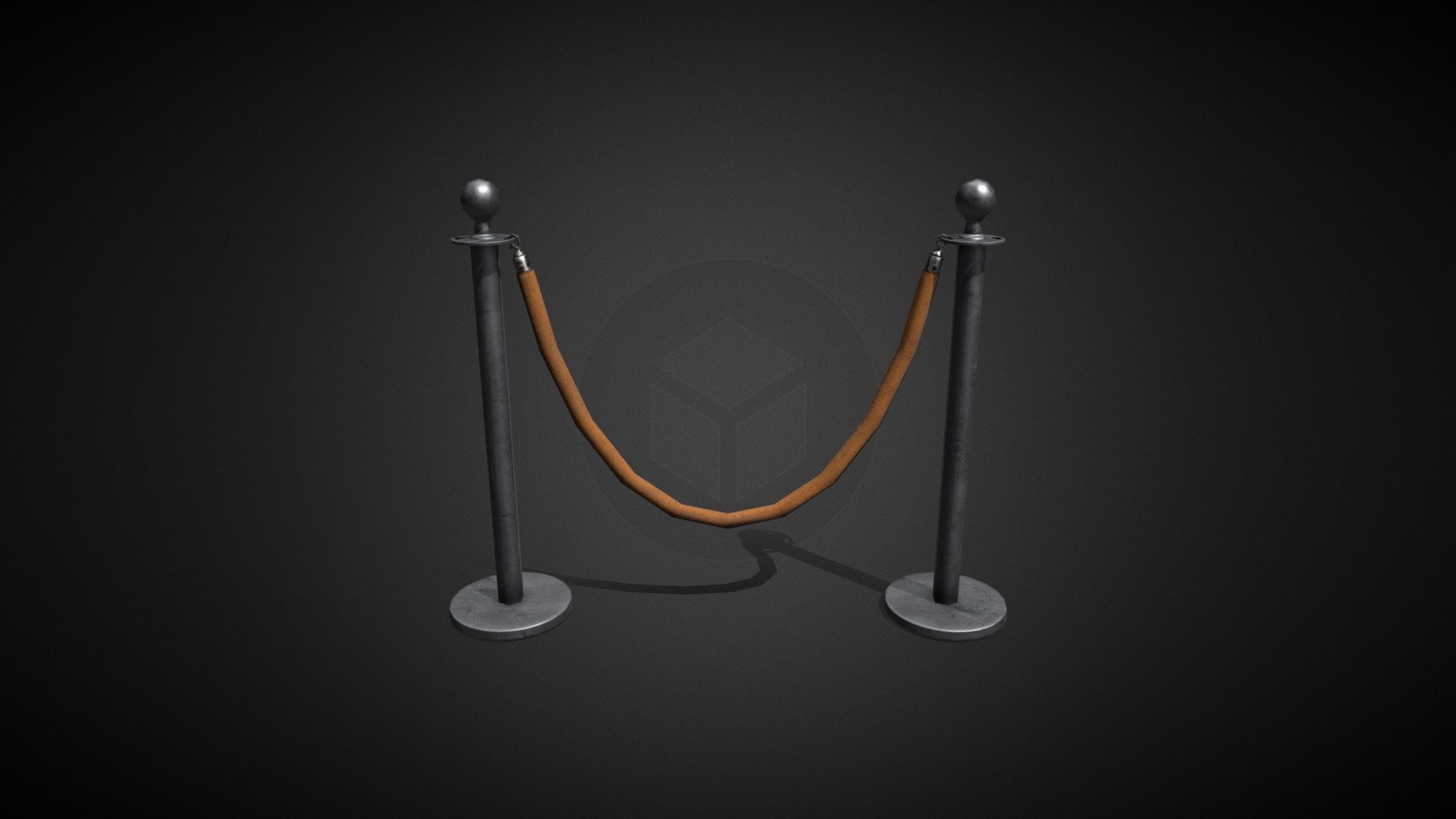 Museum fencing - 3D model by Mike Piven (@mihail.piven) [a7db2dc ...