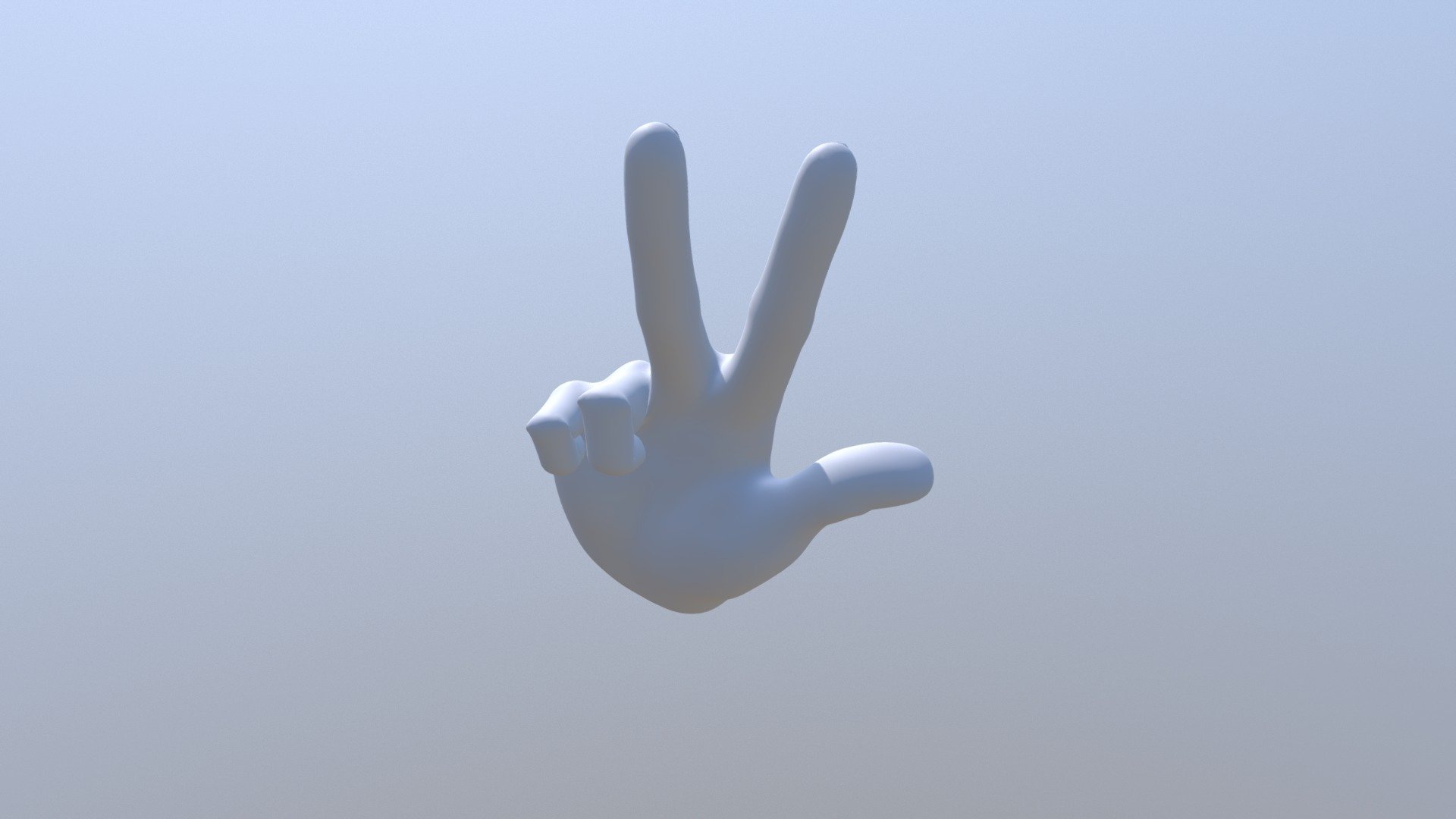 3-hand ASL - 3D model by whitneyscott [a7dba3a] - Sketchfab