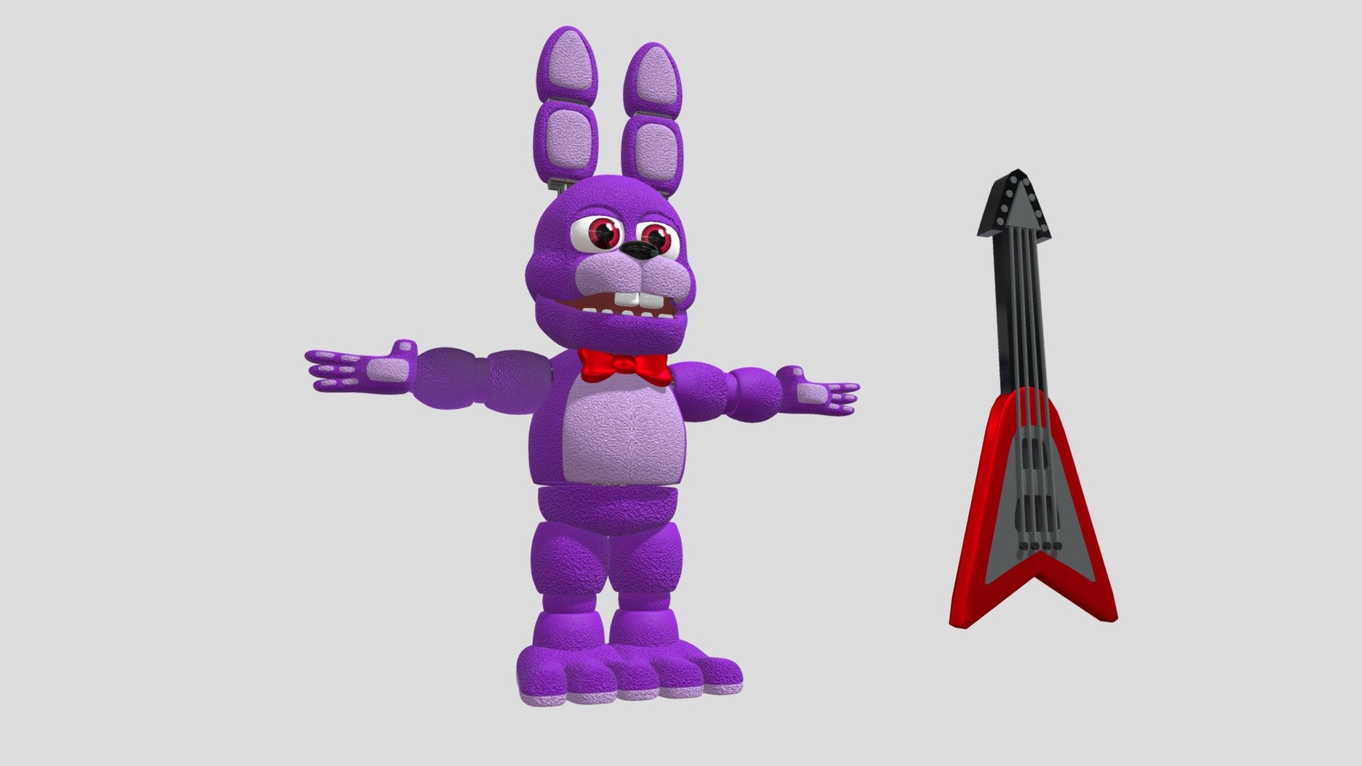 Adventure Bonnie The Bunny - Download Free 3D model by ...