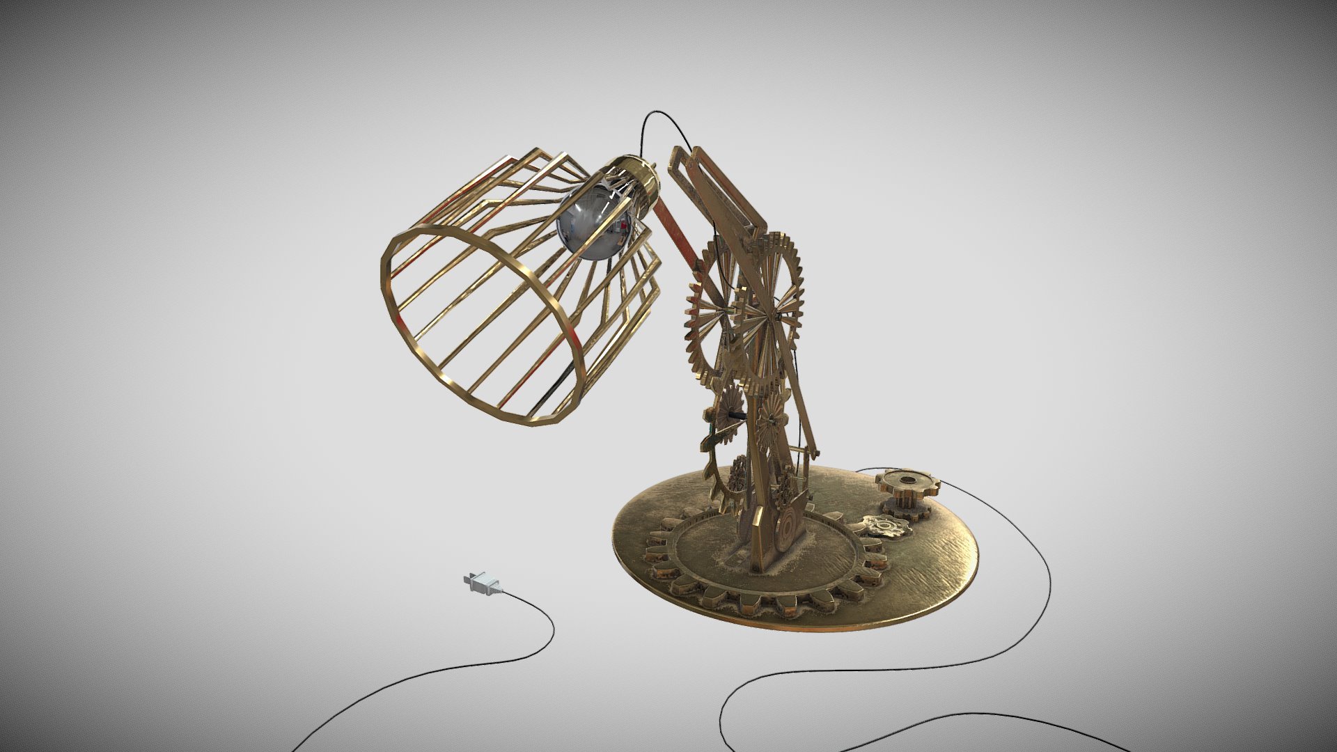 Lamp - 3D model by ashleymason0609 [a7deb59] - Sketchfab