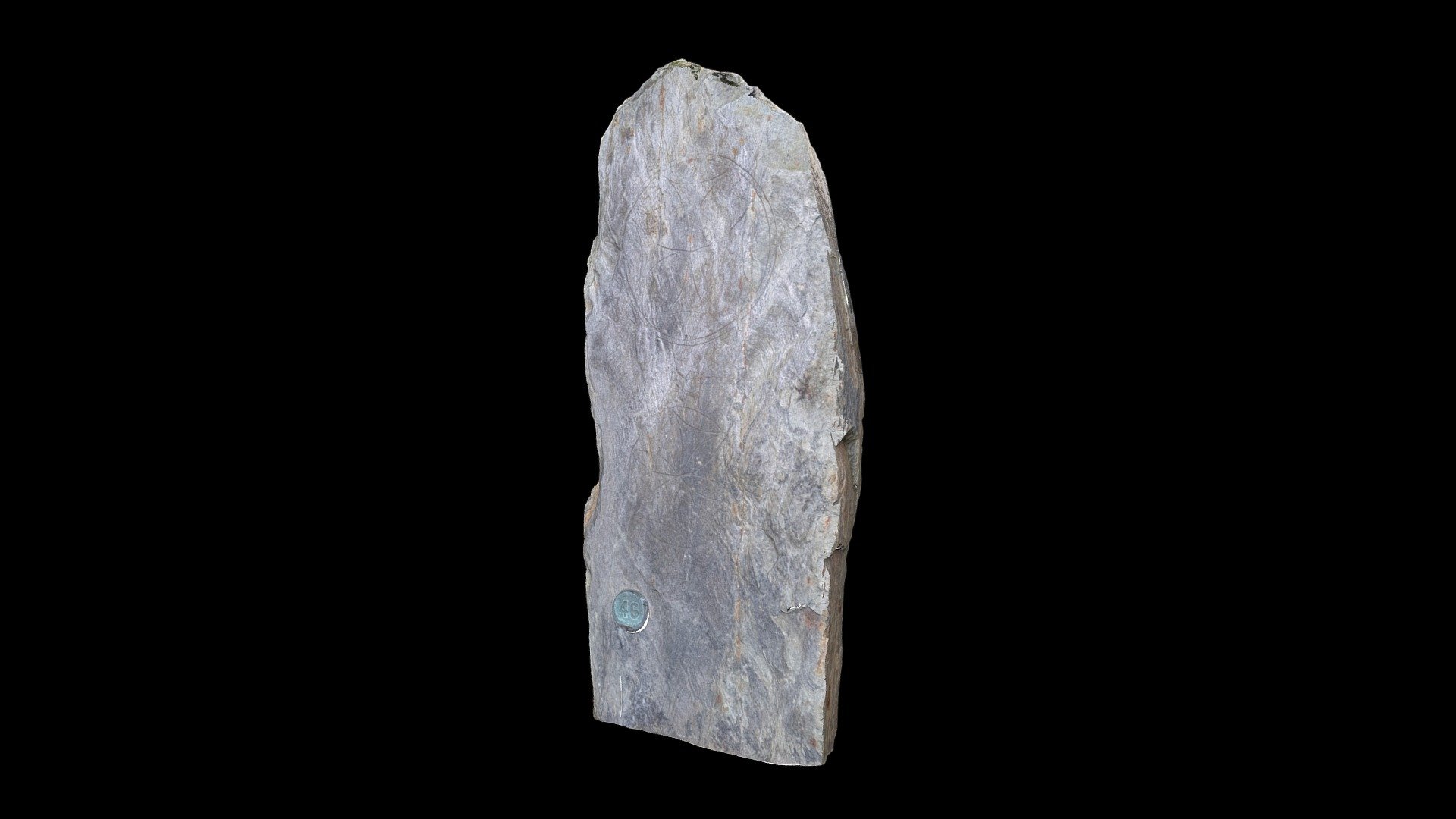Ballagilley Cross Slab (Manx Cross 46) - 3D model by ...