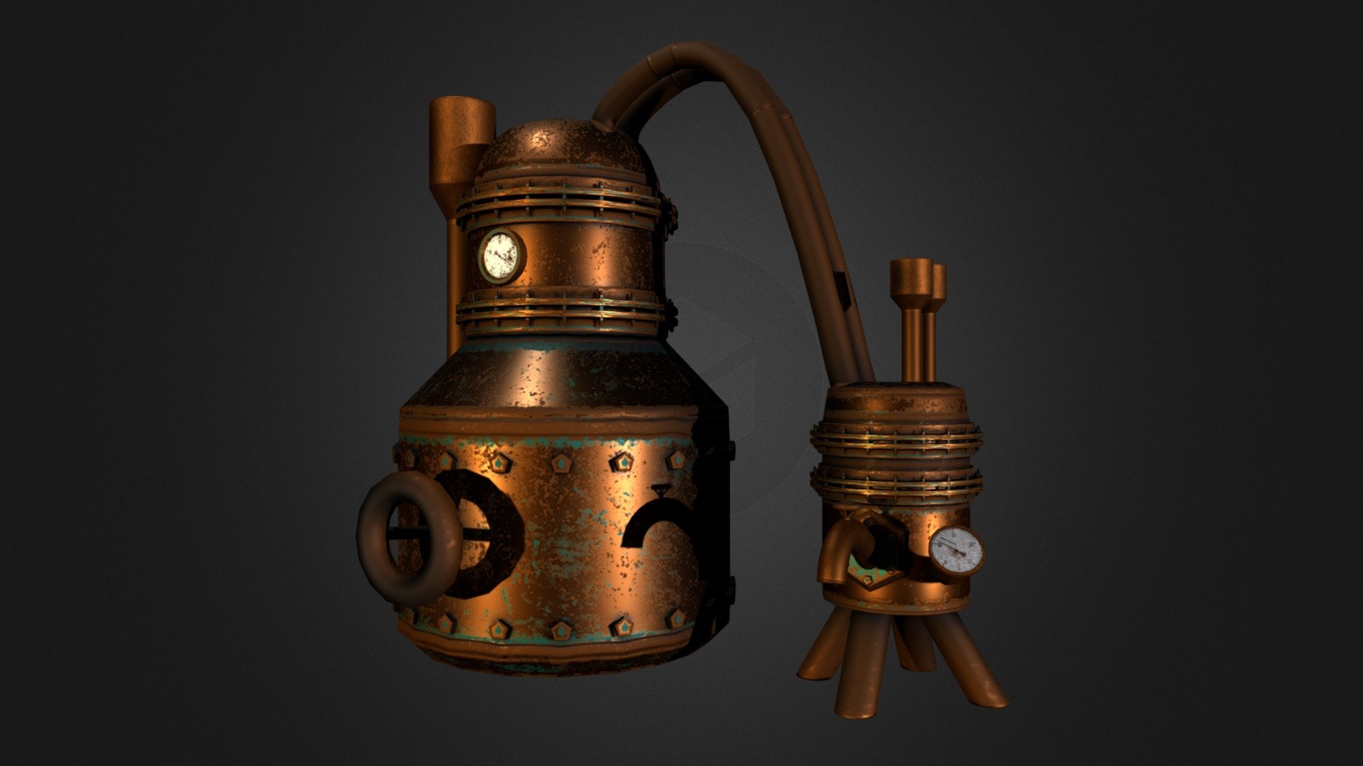 Distillery - 3D model by Tykky [a7e01fc] - Sketchfab