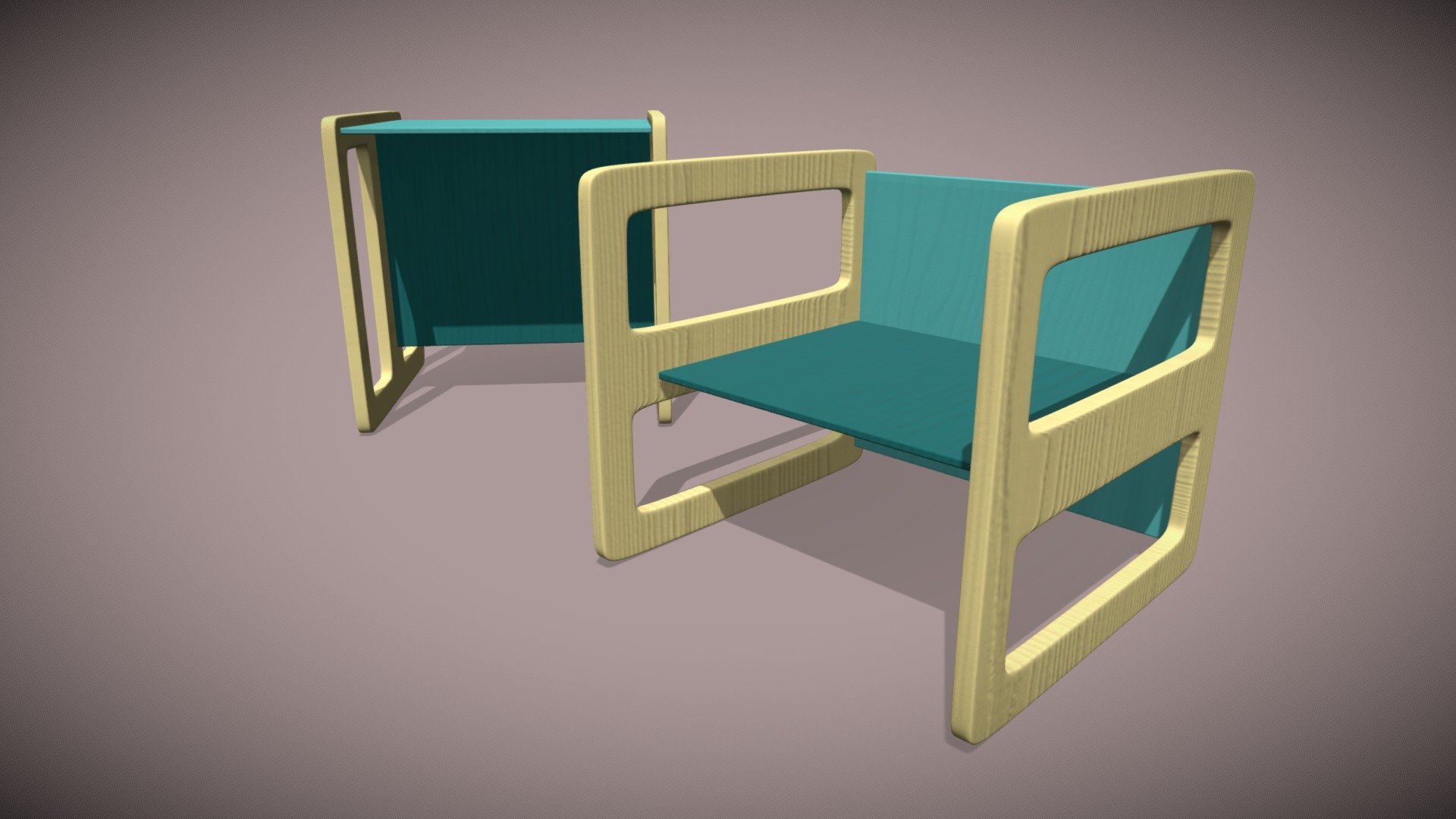 STUL interior - 3D model by Svetic [a7e0328] - Sketchfab