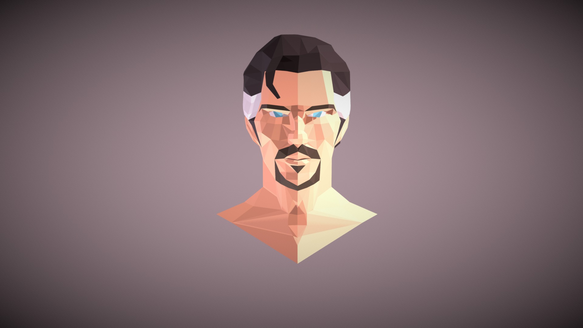 Low Poly Dr Strange - 3D model by JiMiB (@soulstealer2003) [a7e0e4a ...
