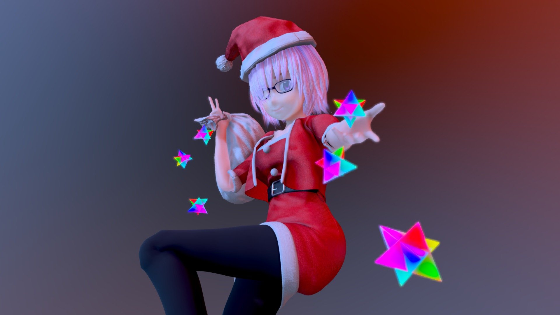 Christmas Mash Kyrielight - 3D model by imgvertex (@noitanigami ...