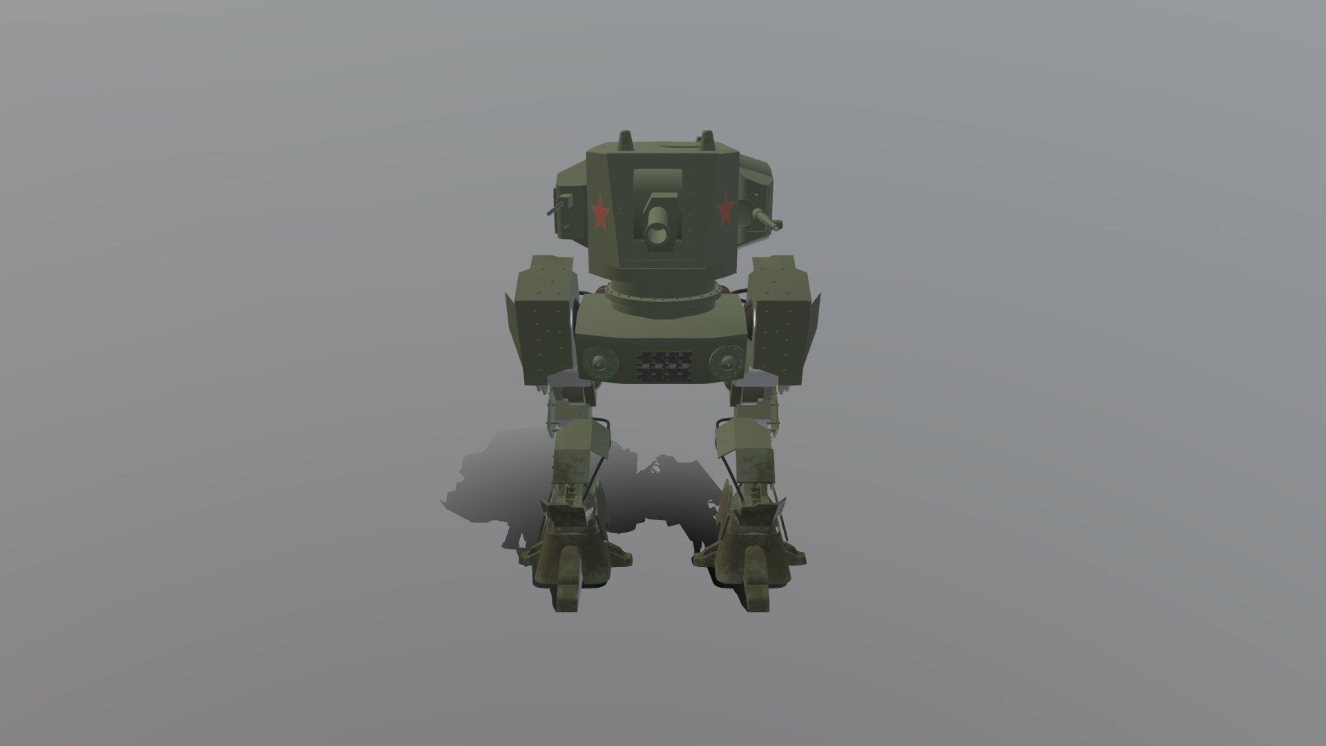 Soviet Walking Robot Object 104 - Download Free 3D model by F_s ...