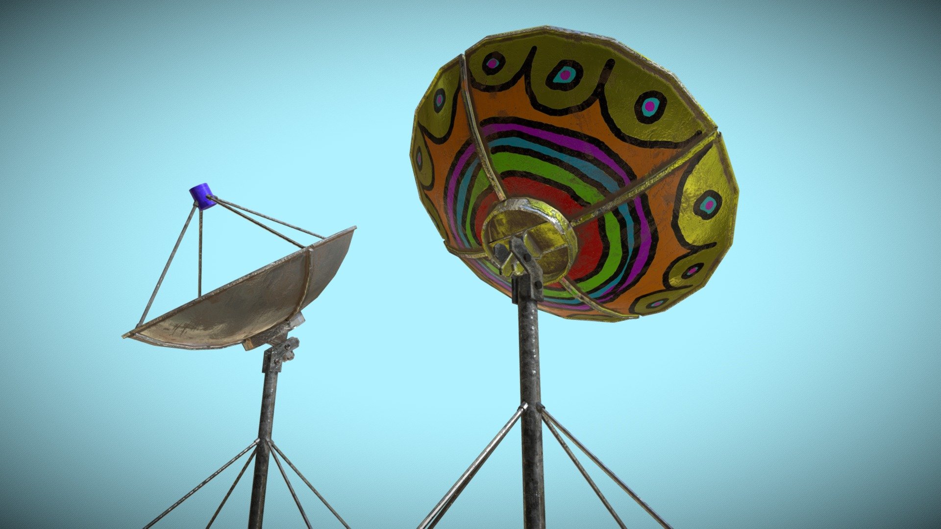Satellite Dish - Buy Royalty Free 3D model by Pingo (@pingotinto ...