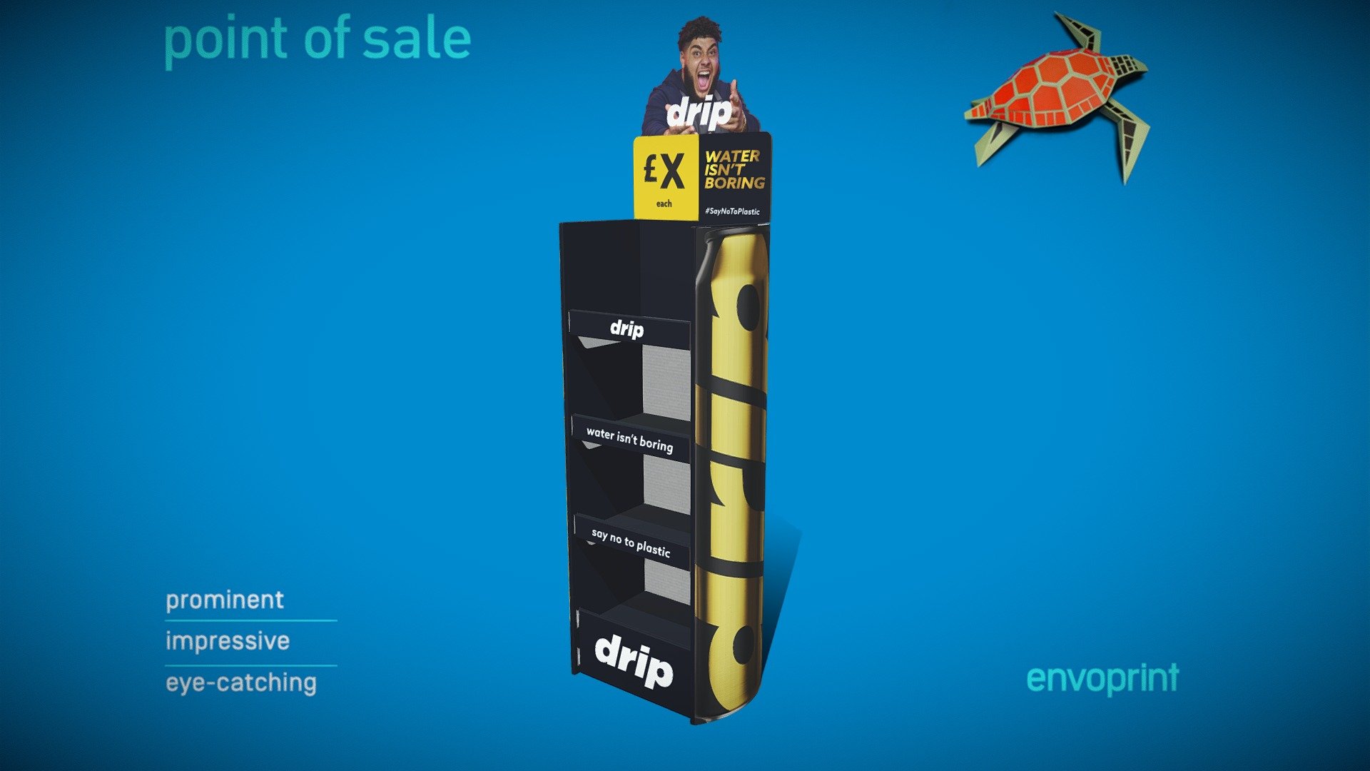 Drip Water Morrisons Shipper - 3D model by envoprint (@keithenvoprint ...