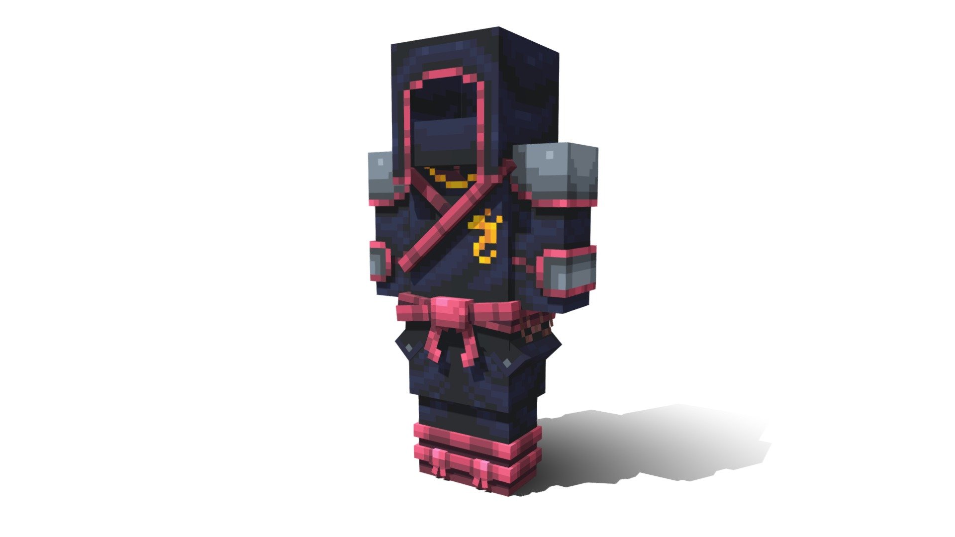 Ninja Clothing - 3D model by Octovon (@OctovonMC) [a7e7433] - Sketchfab