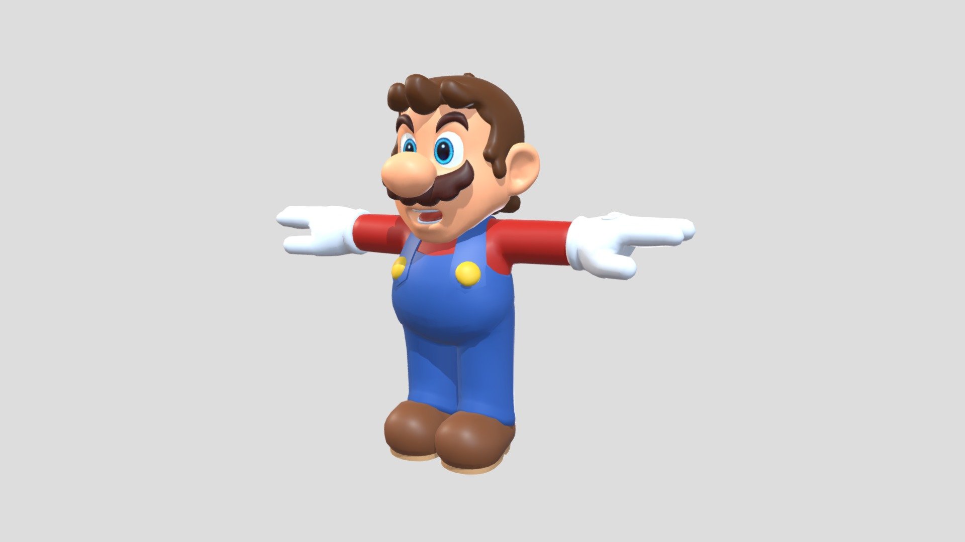 Mario Bros - 3D model by Daniel Flores (@danielflores18) [a7e985b ...