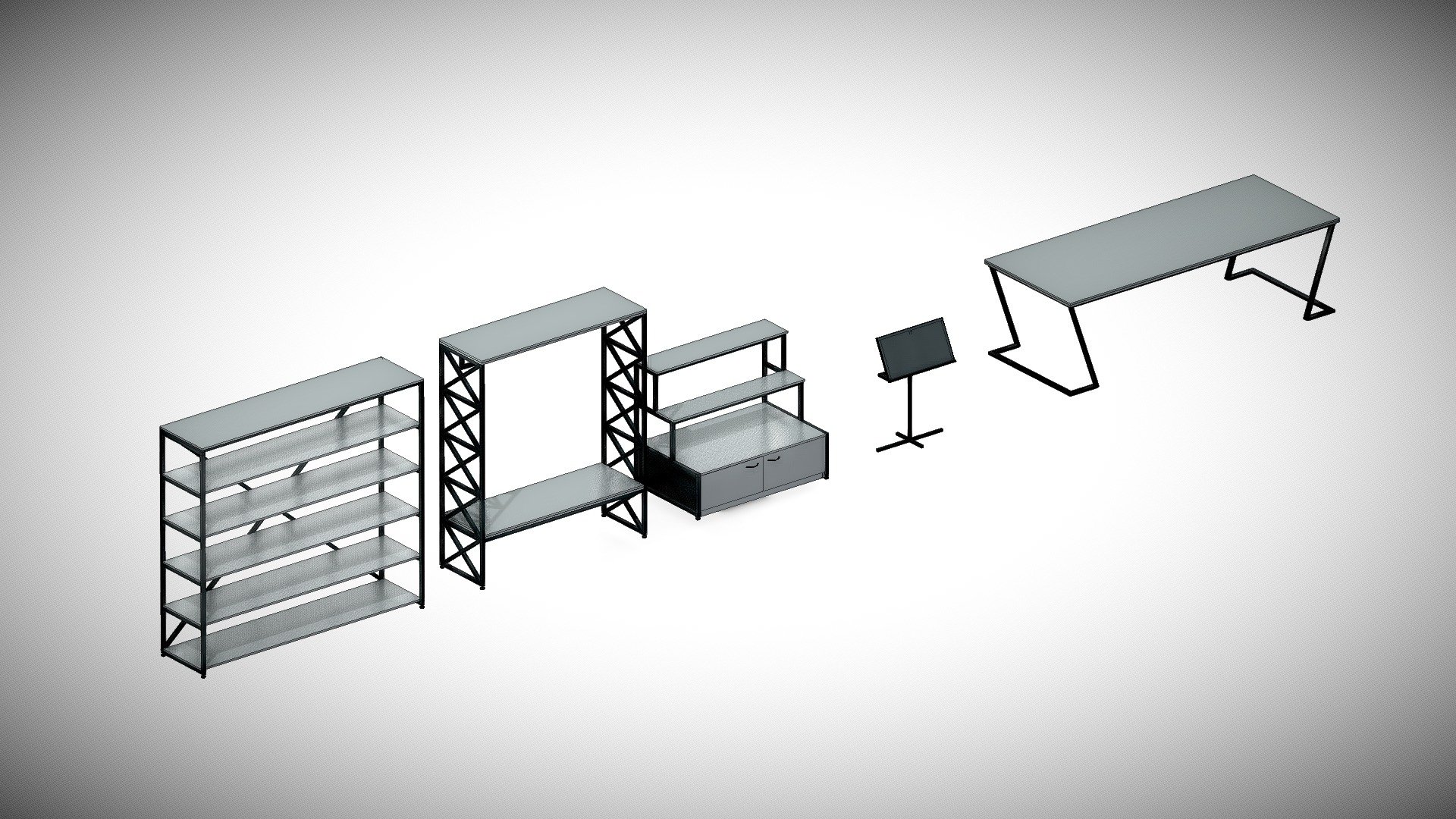 loft 45 - 3D model by 3DGrom (@dizartoren) [a7eab92] - Sketchfab