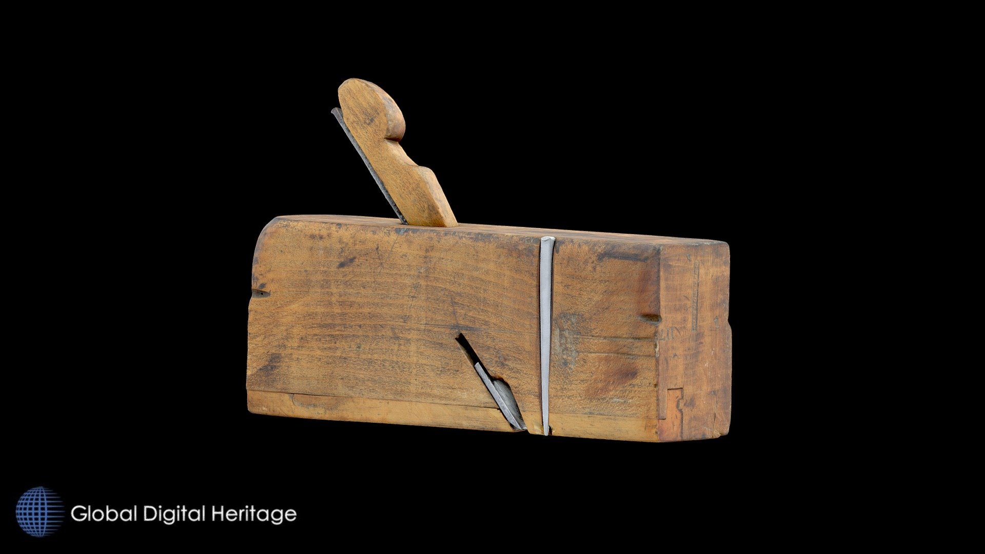 01973 Ohio Tool Co. Boxed Skewed Rabbet Plane - Download Free 3D model ...