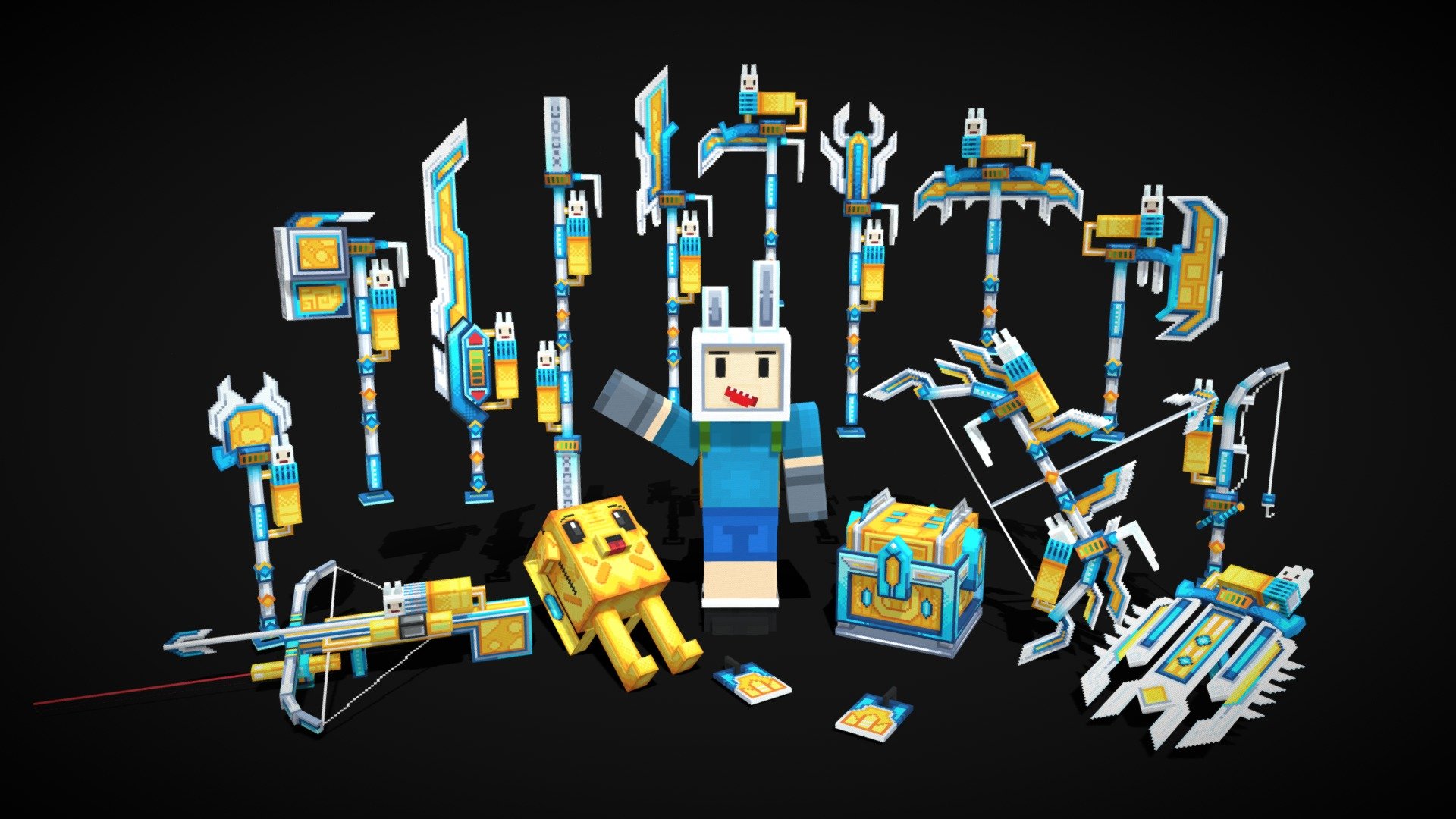 Adventure Time - 3D model by BasModel (@Thapnarong.Hemgo) [a7eafcd ...