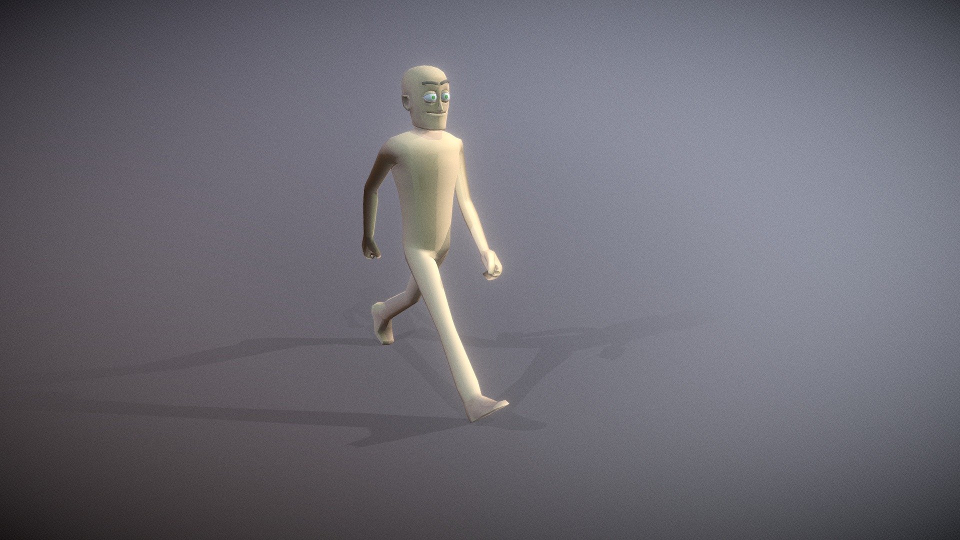 Walking Dude - First Rigged & Animated Humanoid - 3D model by smithmisd ...