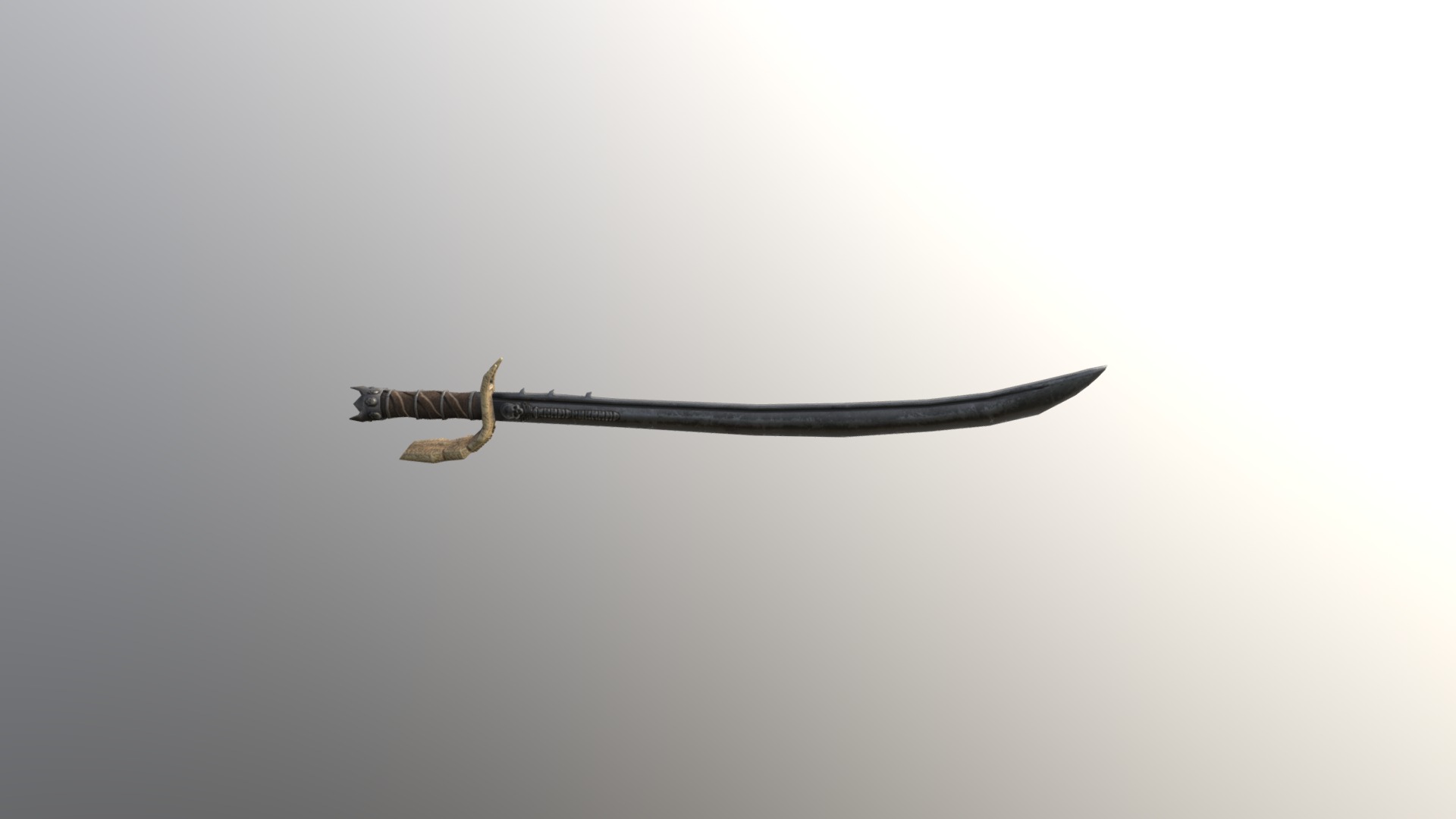 Dark Cutlass - 3D model by alexthefiend [a7ec1f8] - Sketchfab
