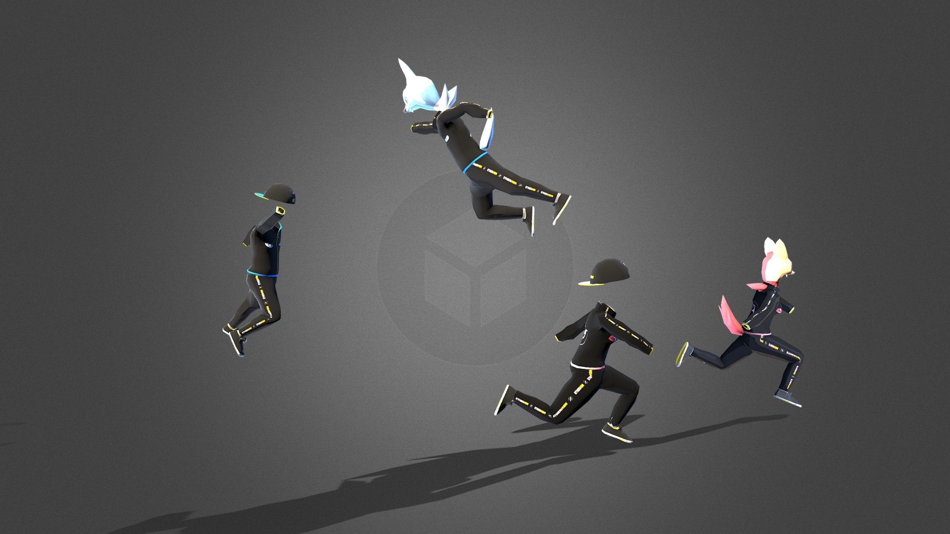 Ethermon Wearables | Decentraland - 3D model by Low Poly Models ...